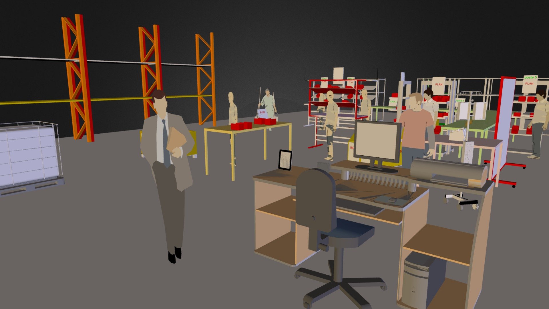 Atelier_Maintenance_Process_sphinxmanager.dae - 3D model by ...