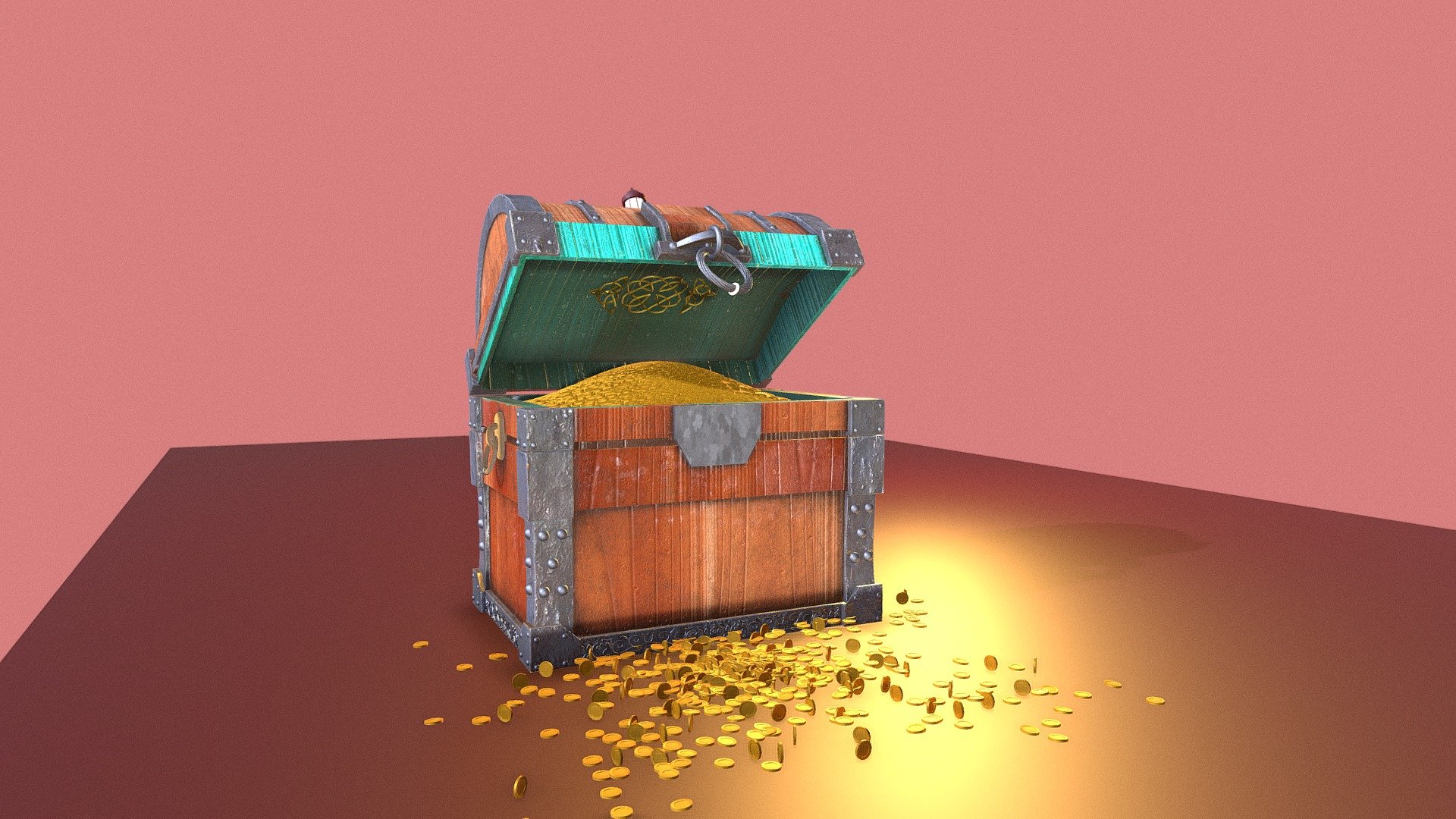 Treasure Crate - 3D model by Natta Hemanth (@natthahema26) [300078f ...