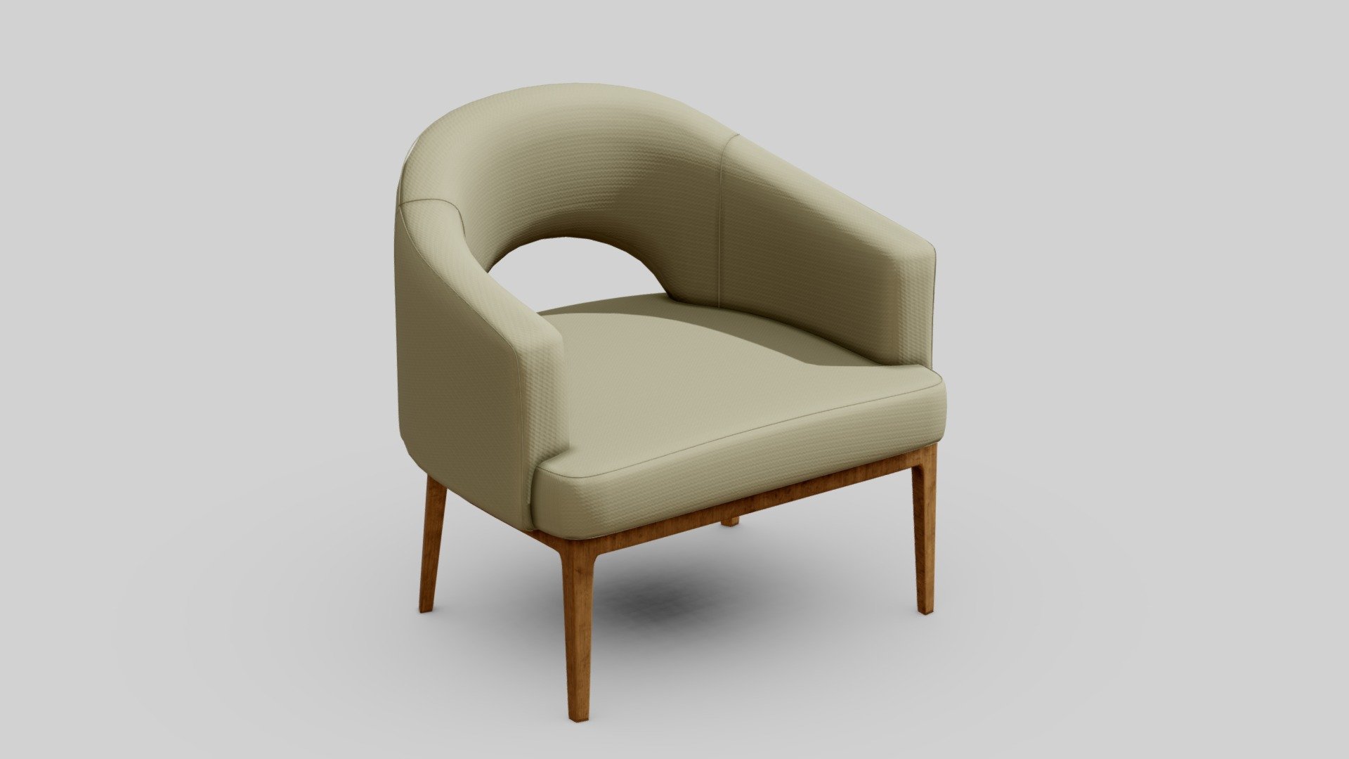 Tub Chair - Buy Royalty Free 3D model by Gabriel Solon (@gabriel_solon ...