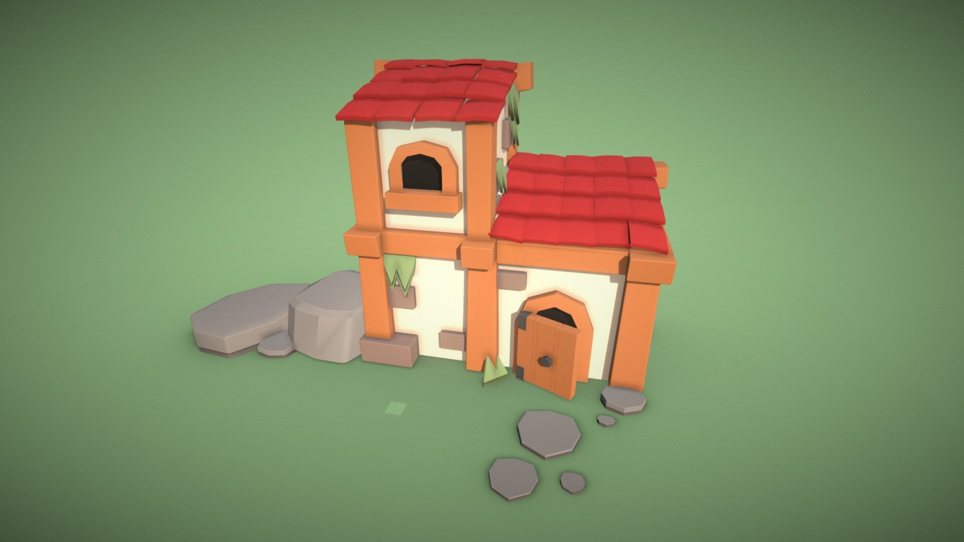 Overgrown House - 3D model by ae_robas [3001703] - Sketchfab