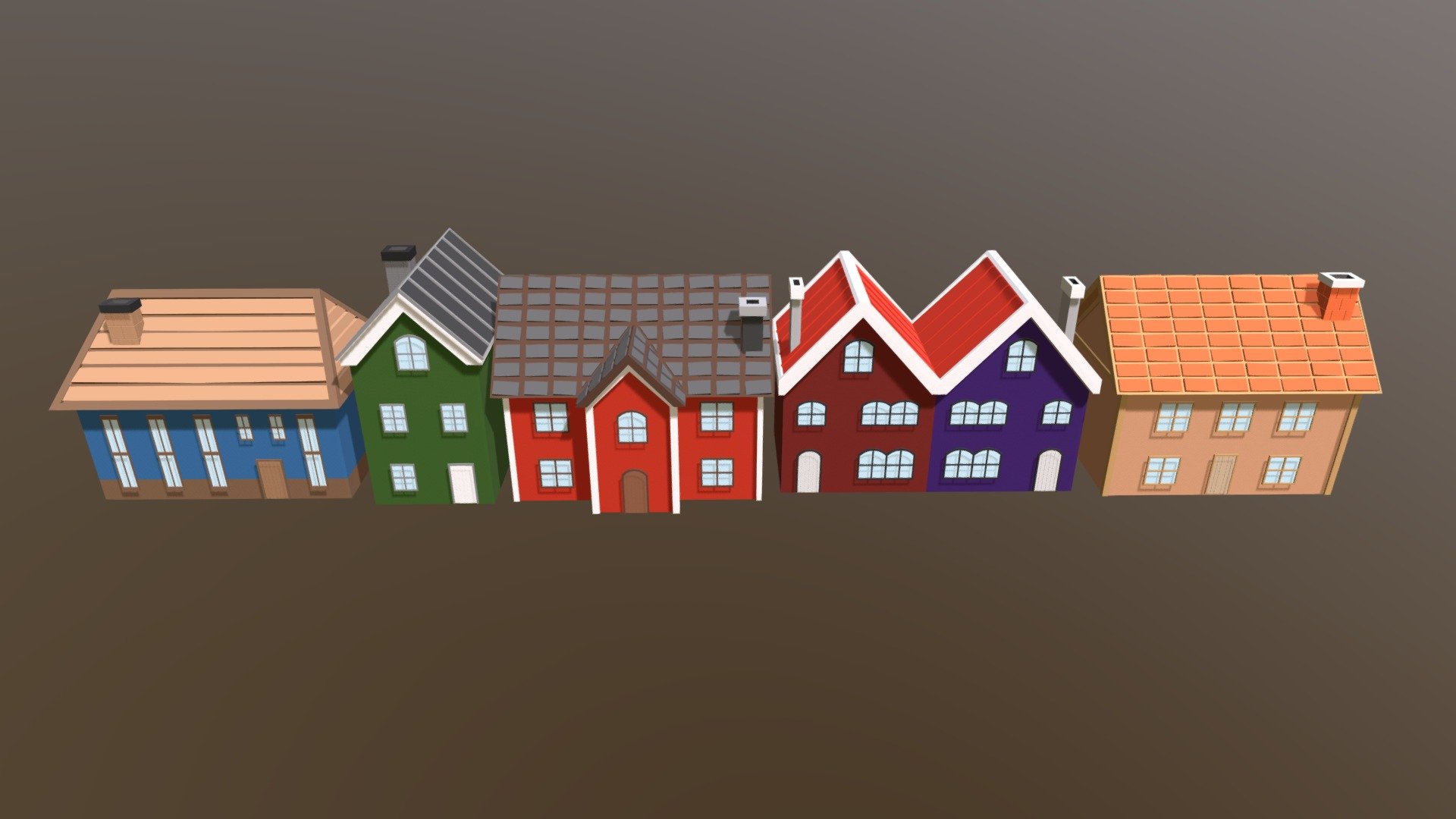 village - 3D model by nessieco [30017cc] - Sketchfab