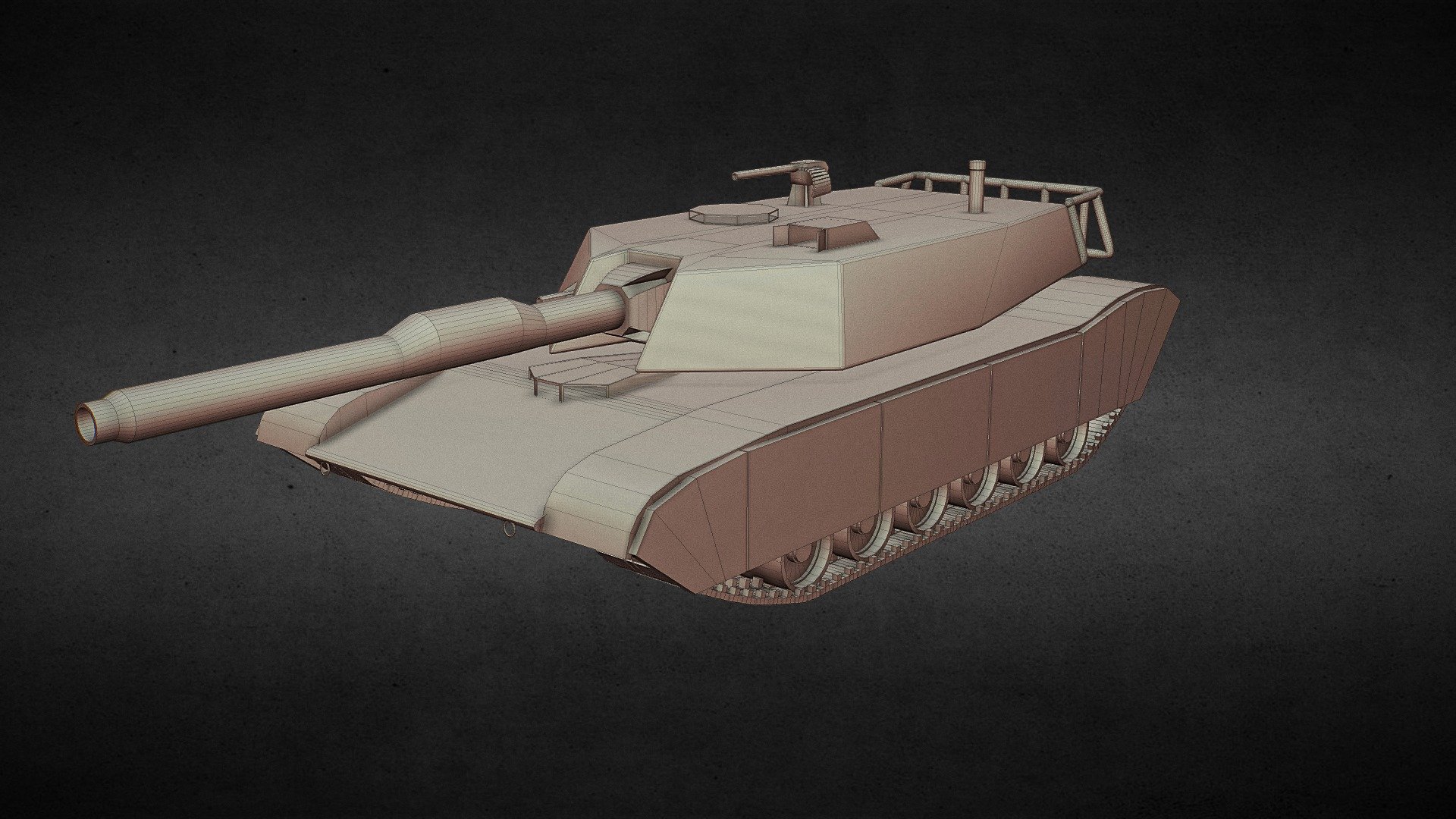 Short Medium Tank | Animation Ready - 3D model by OkayLander [3001fde ...