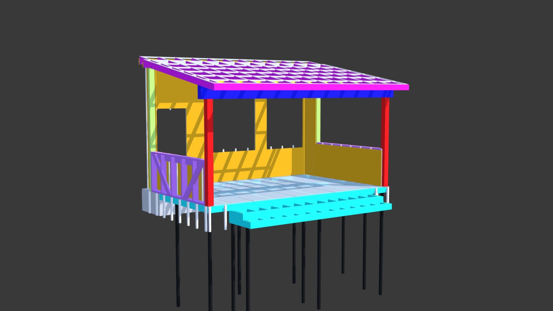 Эриванская archicad v3 - Download Free 3D model by Kosmosoff [3002897 ...