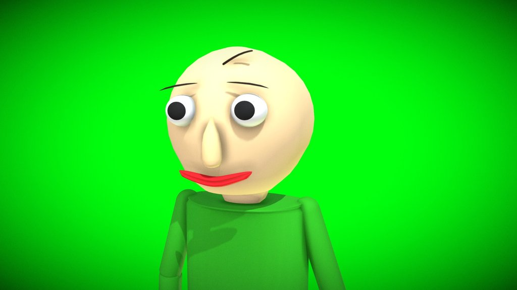 Baldi - A 3D model collection by kafireza014 - Sketchfab
