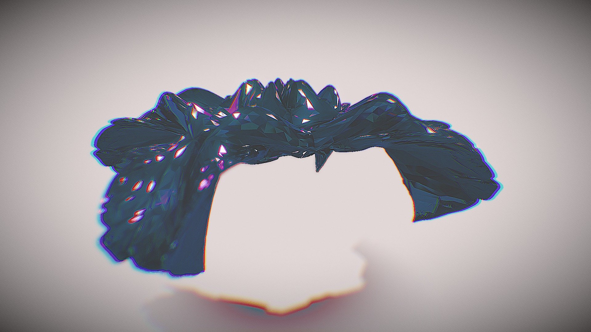 cyber rain flower - Download Free 3D model by TRYFIELD [3002e79 ...