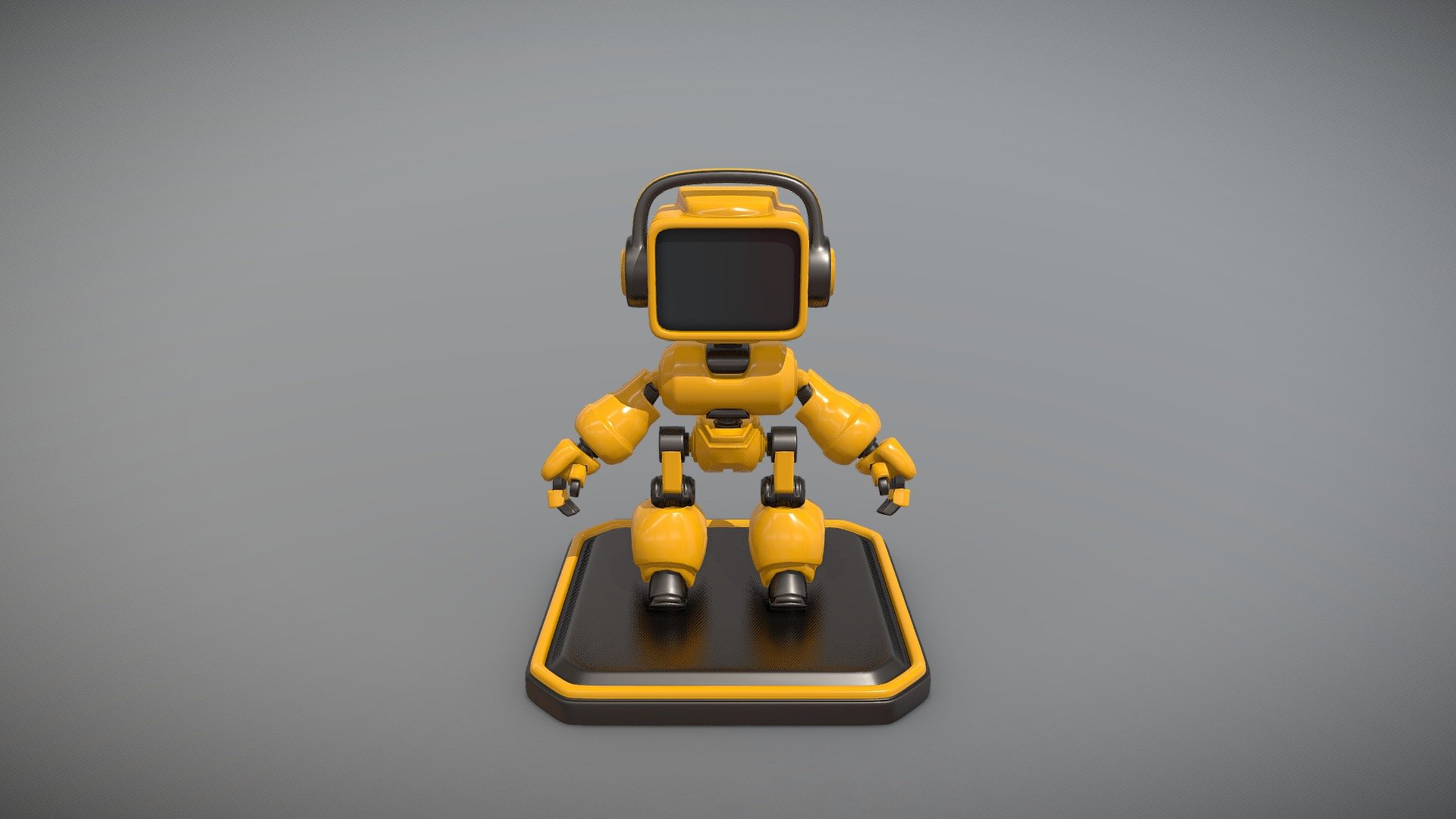 Block Robot - Download Free 3D model by Tun.Htet.Paing [30030f8 ...