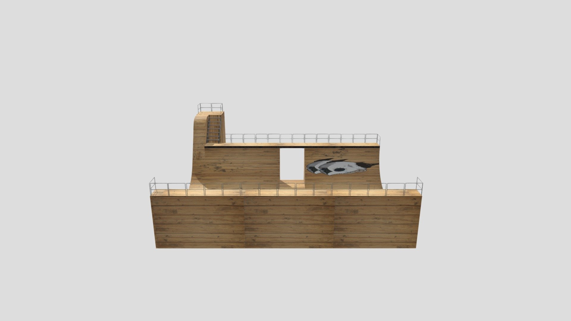 Textured Ramp - Download Free 3D model by archerq [30076f4] - Sketchfab
