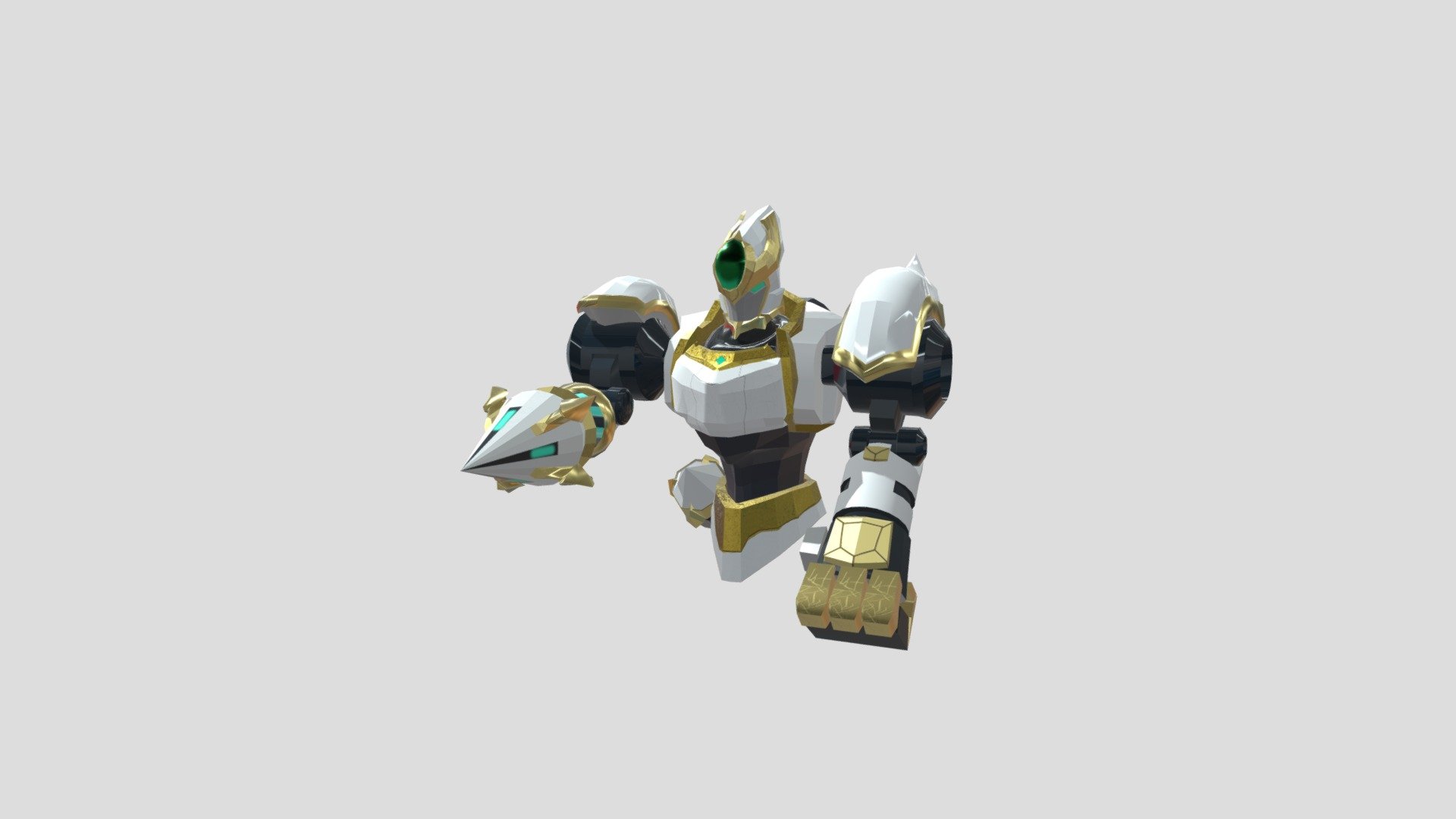 Lancer Paragon Blitzcrank - 3D model by omarperez [3007c1f] - Sketchfab