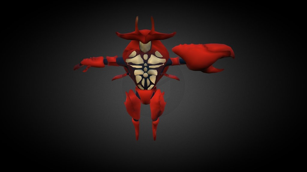Crab - 3D model by orioltron [30083b7] - Sketchfab