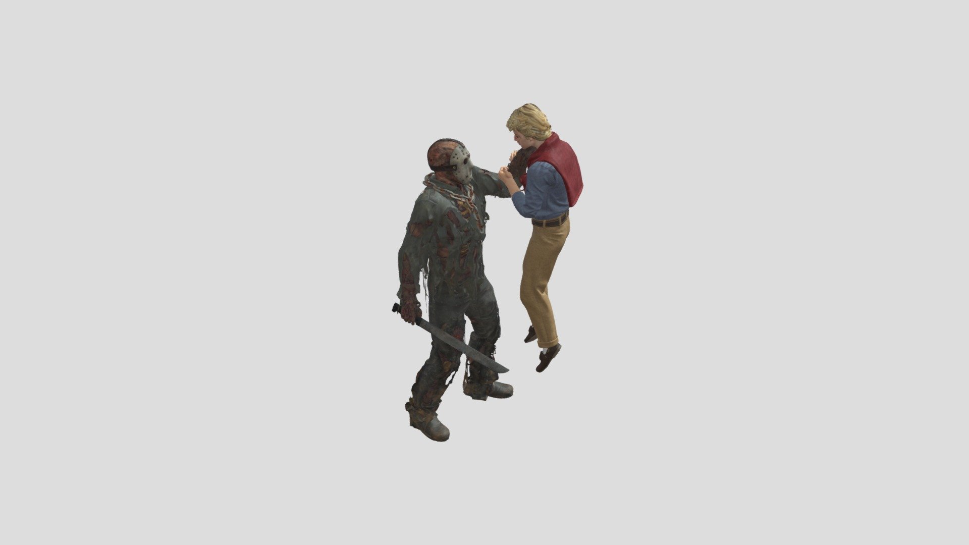 Jason Voorhees Grab Choke Idle Anim - Download Free 3D model by ...