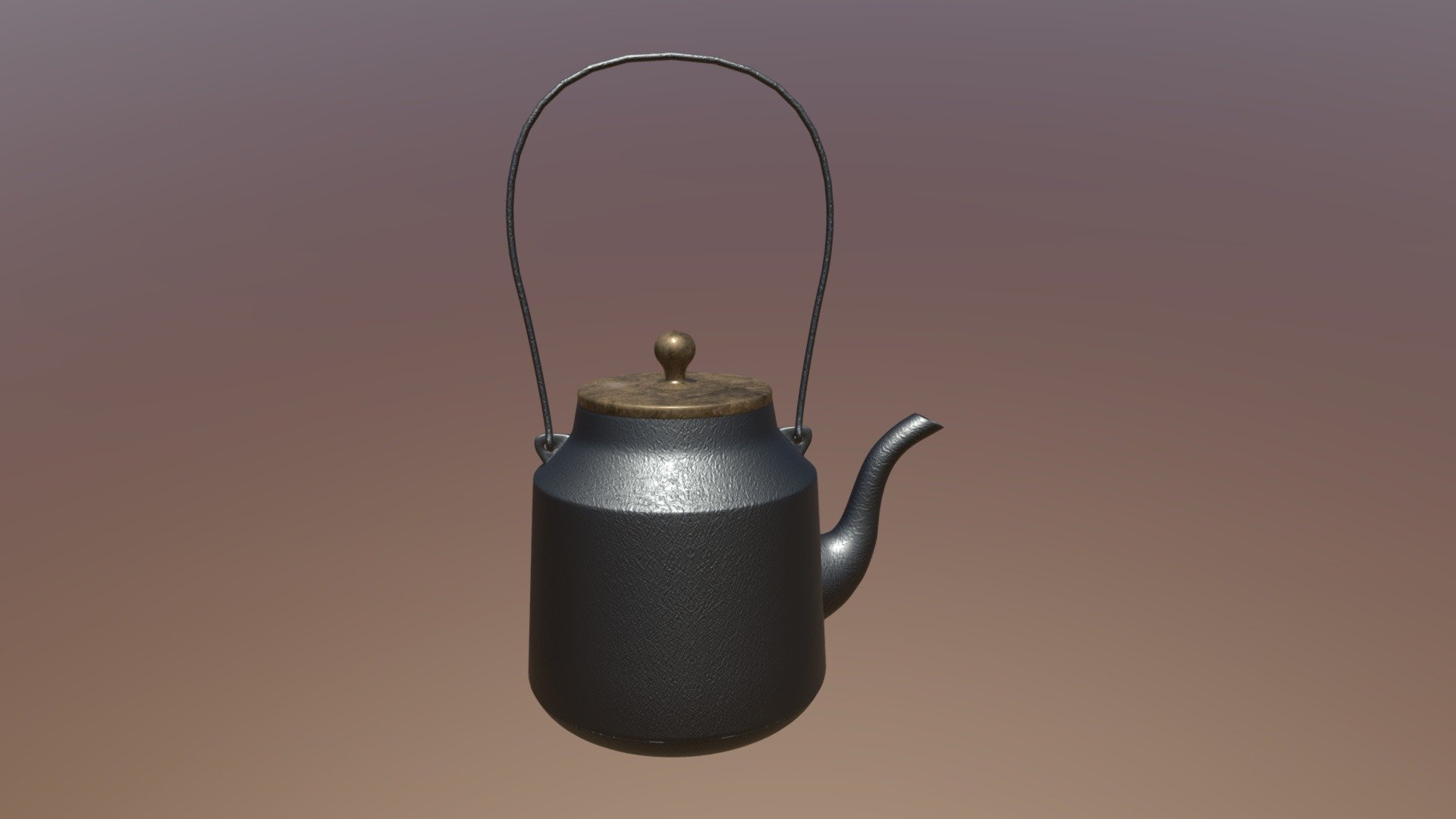 cast iron kettle - Download Free 3D model by TwoMun (@3dashko3 ...