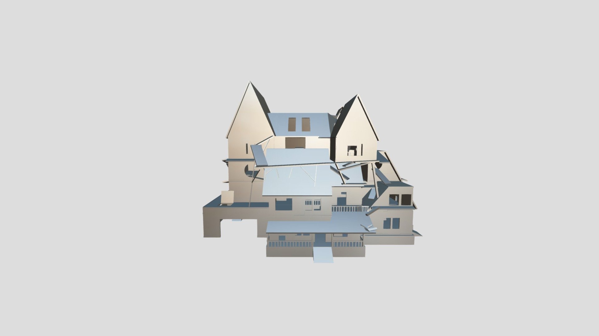 RBO House (Hello Neighbor 3) - Download Free 3D model by Jacob ...