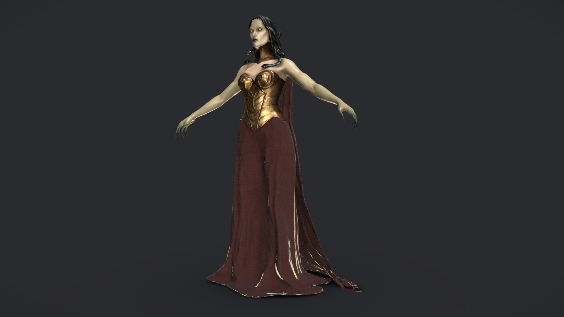 Medusa - 3D model by Tonya (@TonyaW) [300ba44] - Sketchfab