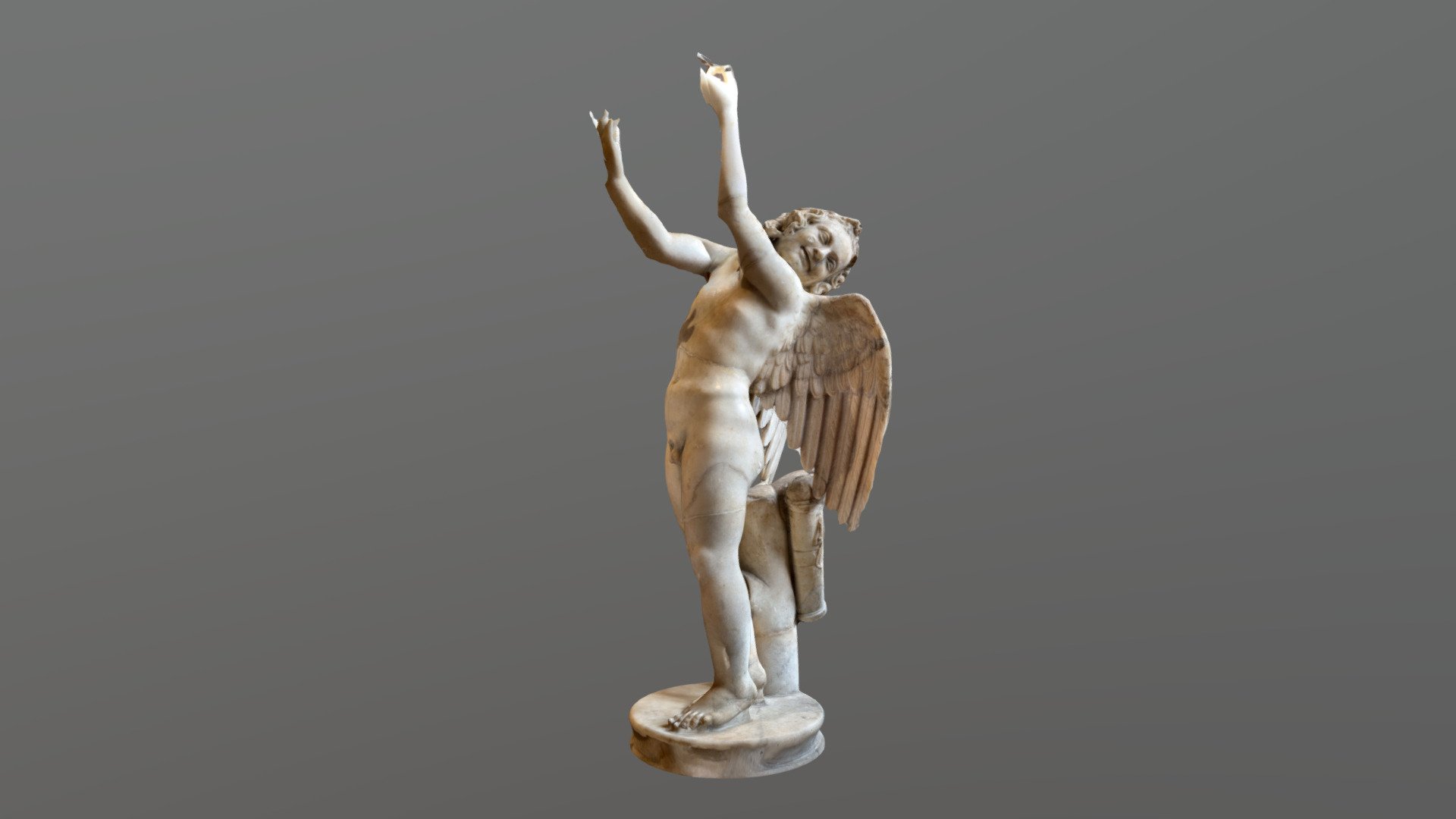 Eros (Cupidon), dieu de l'amour - Download Free 3D model by AnDeNan ...
