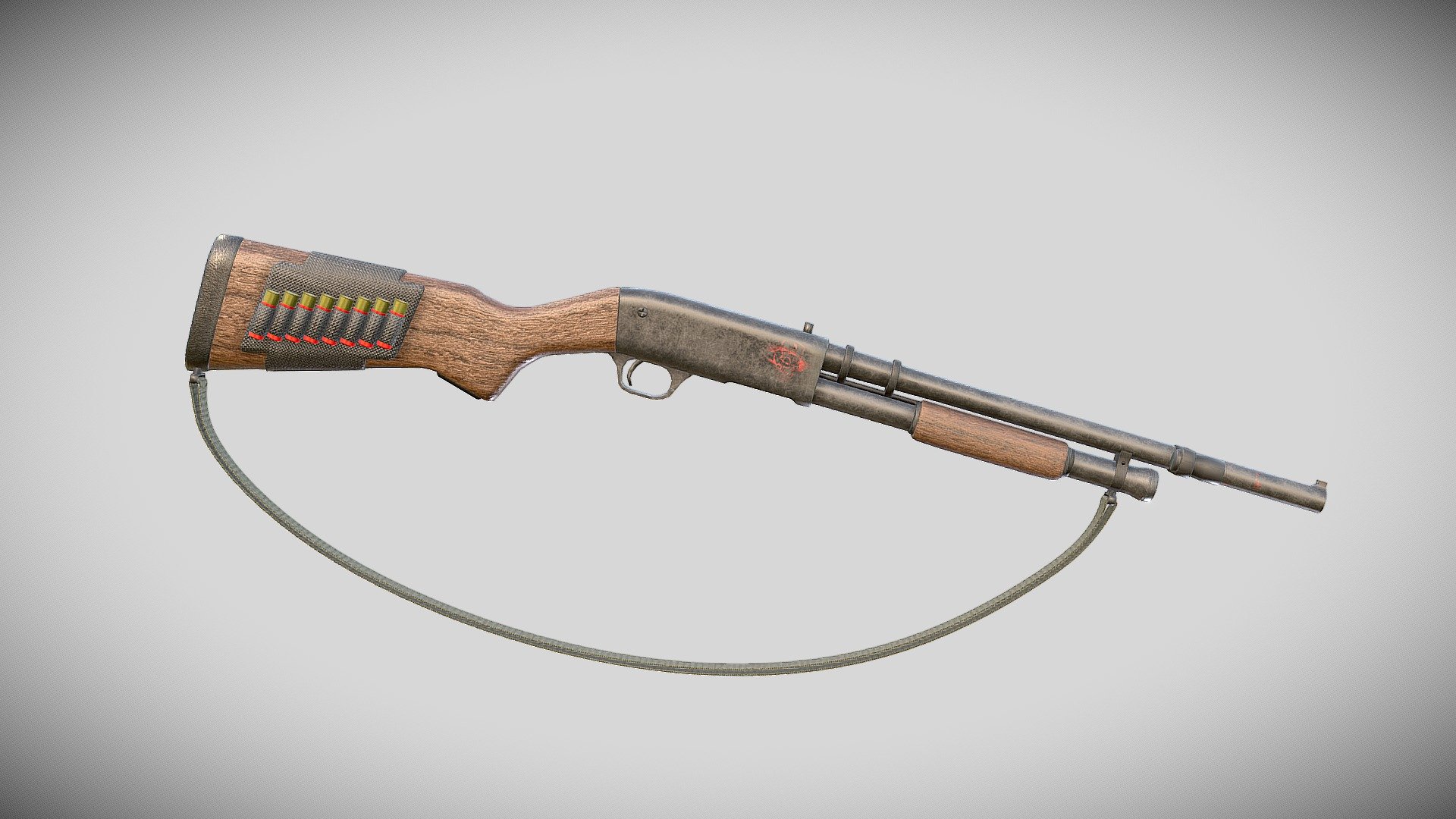 Tactical Shotgun - 3D model by Otho (@eman8el.3di) [300c082] - Sketchfab
