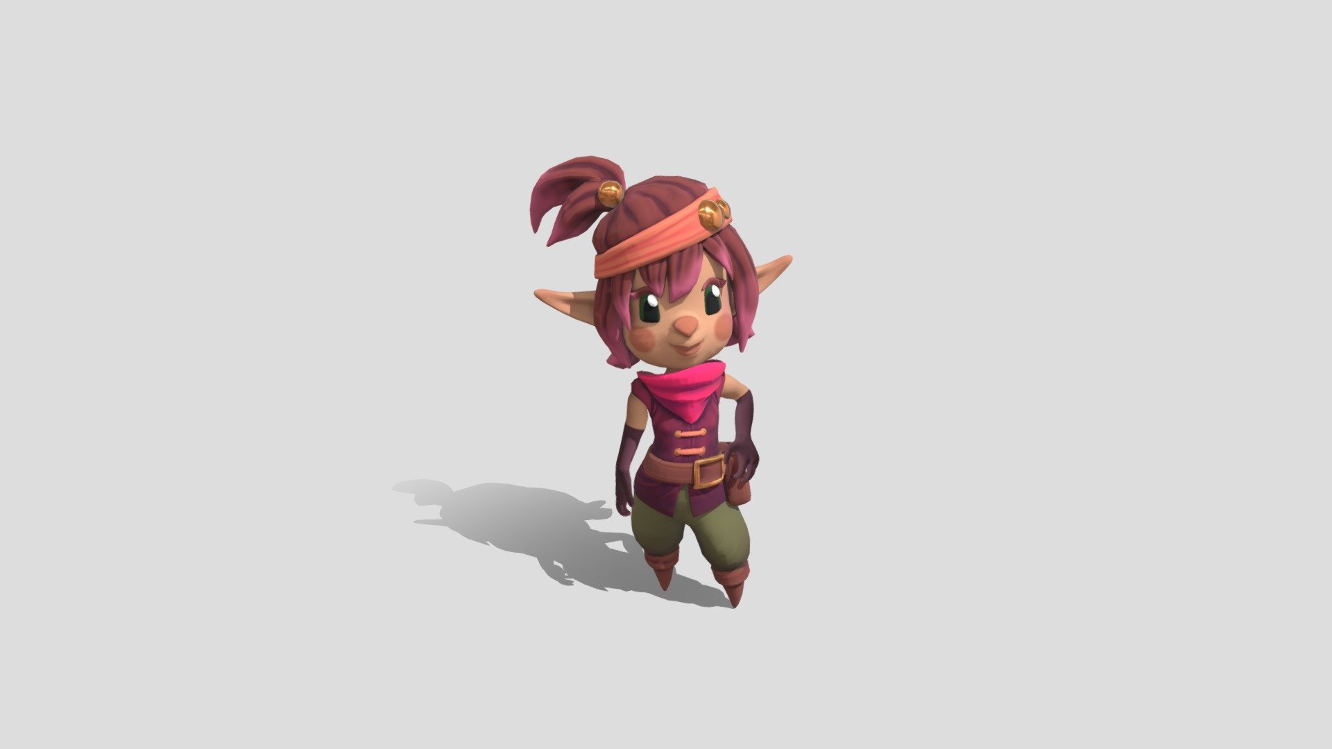 Thief Stylised Chibi Character - 3D model by PupUpProductions [300c298 ...