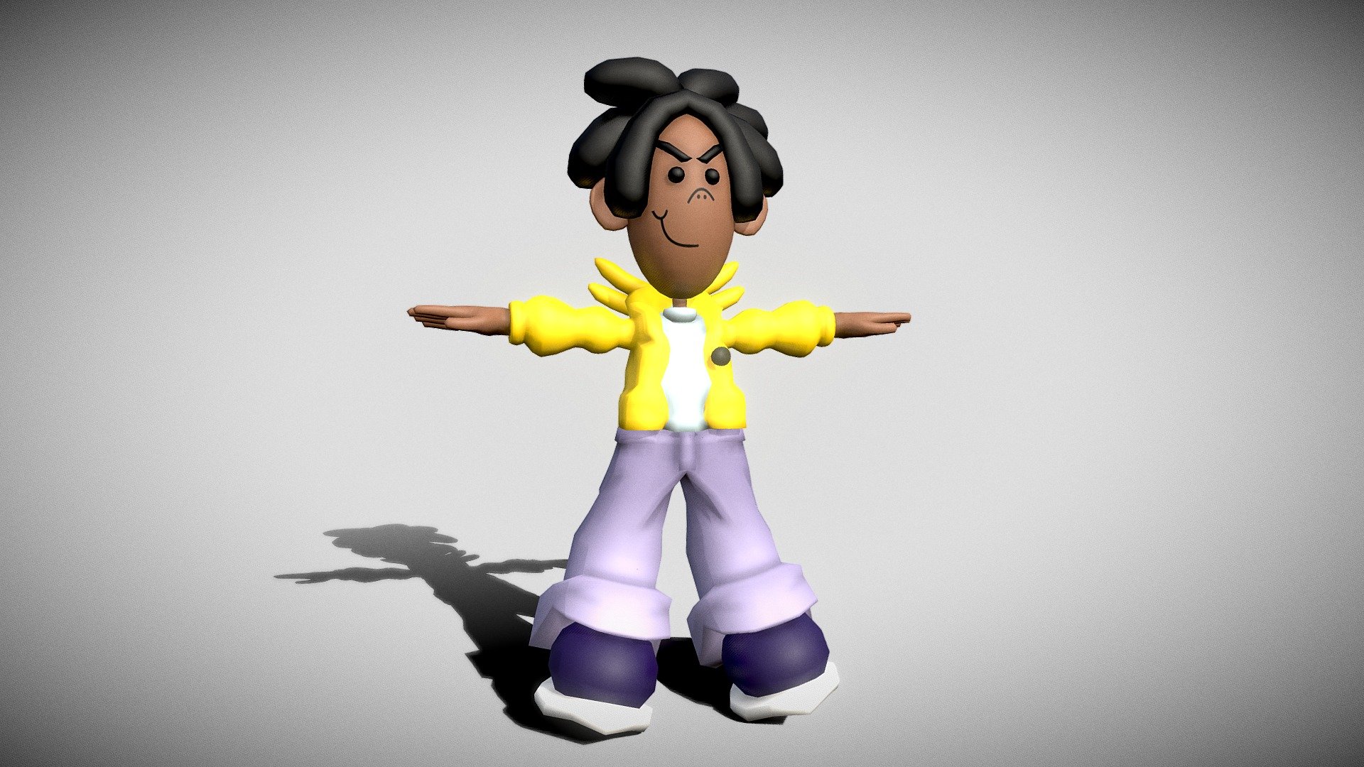 Numbuh 9 (Codename: Kids Next Door) - 3D model by Yanez Designs (@Yanez ...