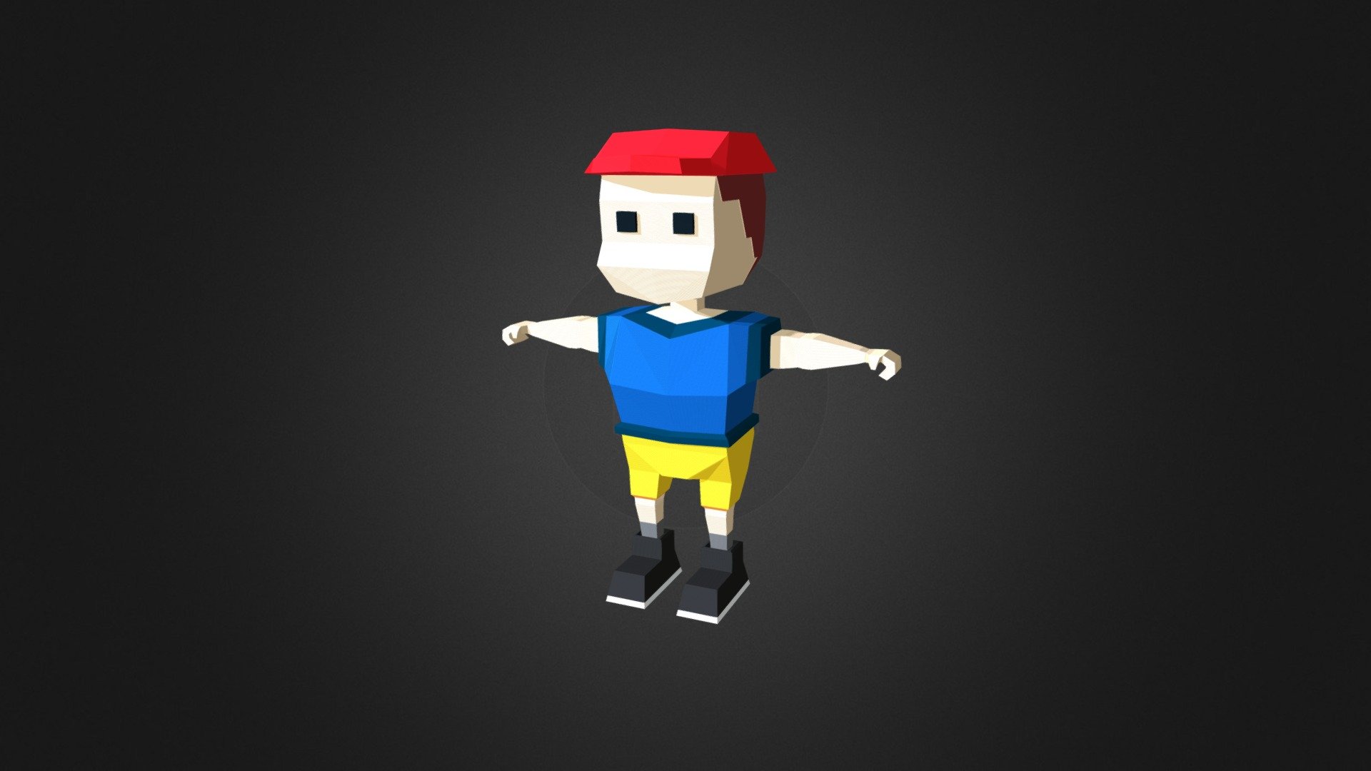 Character Cartoon - Download Free 3D model by saqib24 [300e59f] - Sketchfab