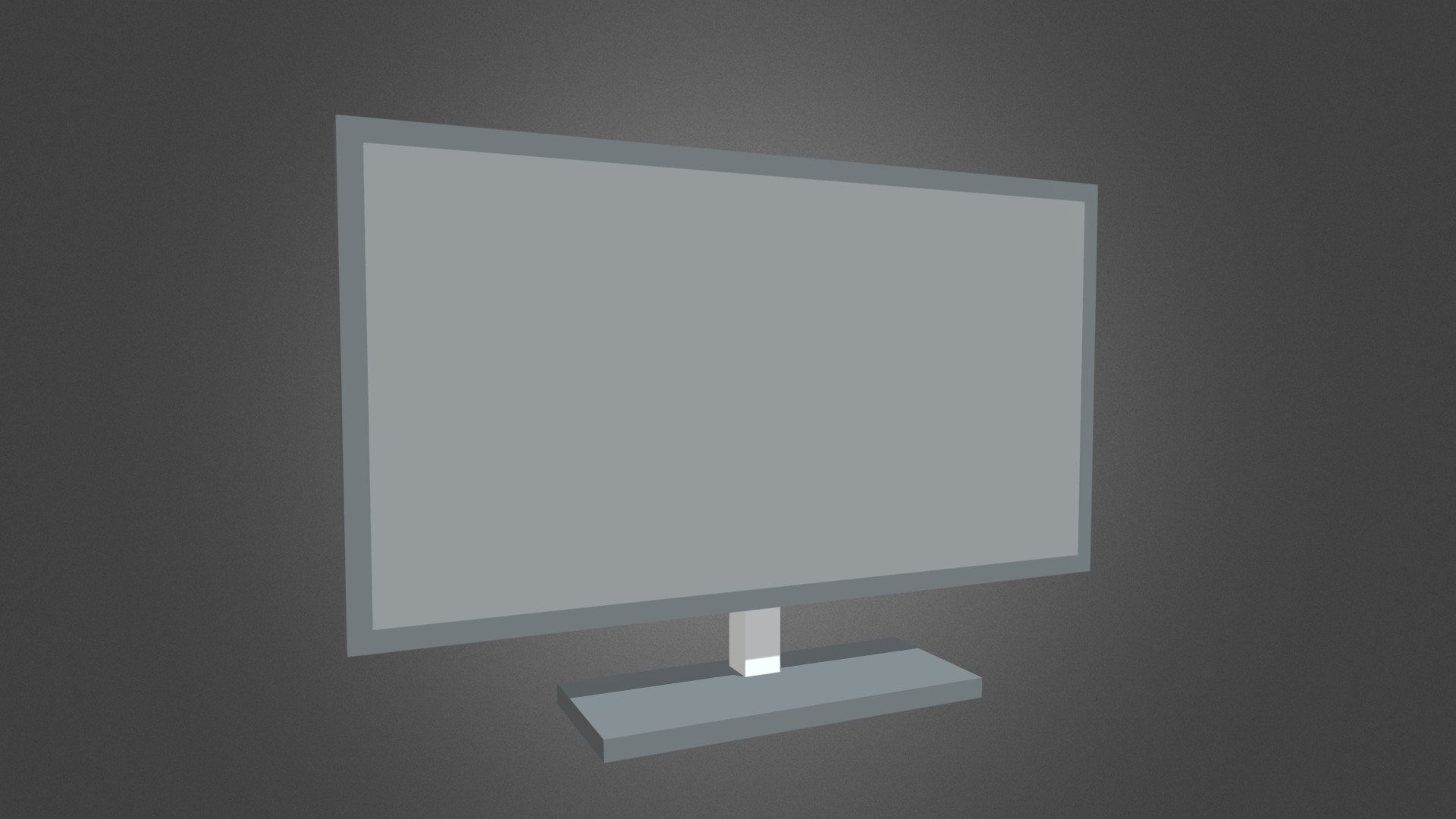 Low-poly TV - Download Free 3D model by emalexer [300ed38] - Sketchfab