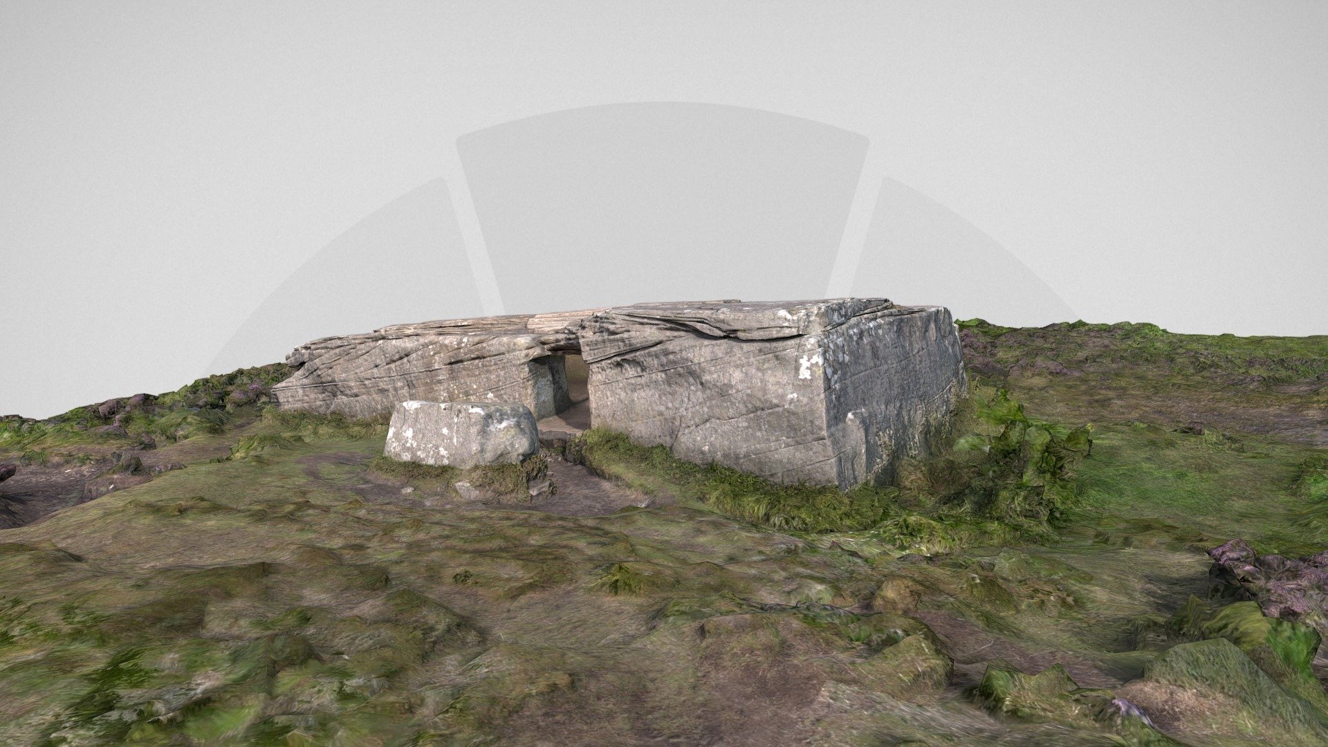 Dwarfie Stane, Hoy - 3D model by Historic Environment Scotland ...