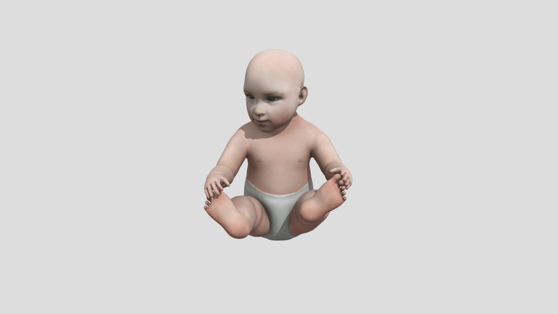 Baby - Download Free 3D model by Dakta.Grower.Nzl [301216c] - Sketchfab