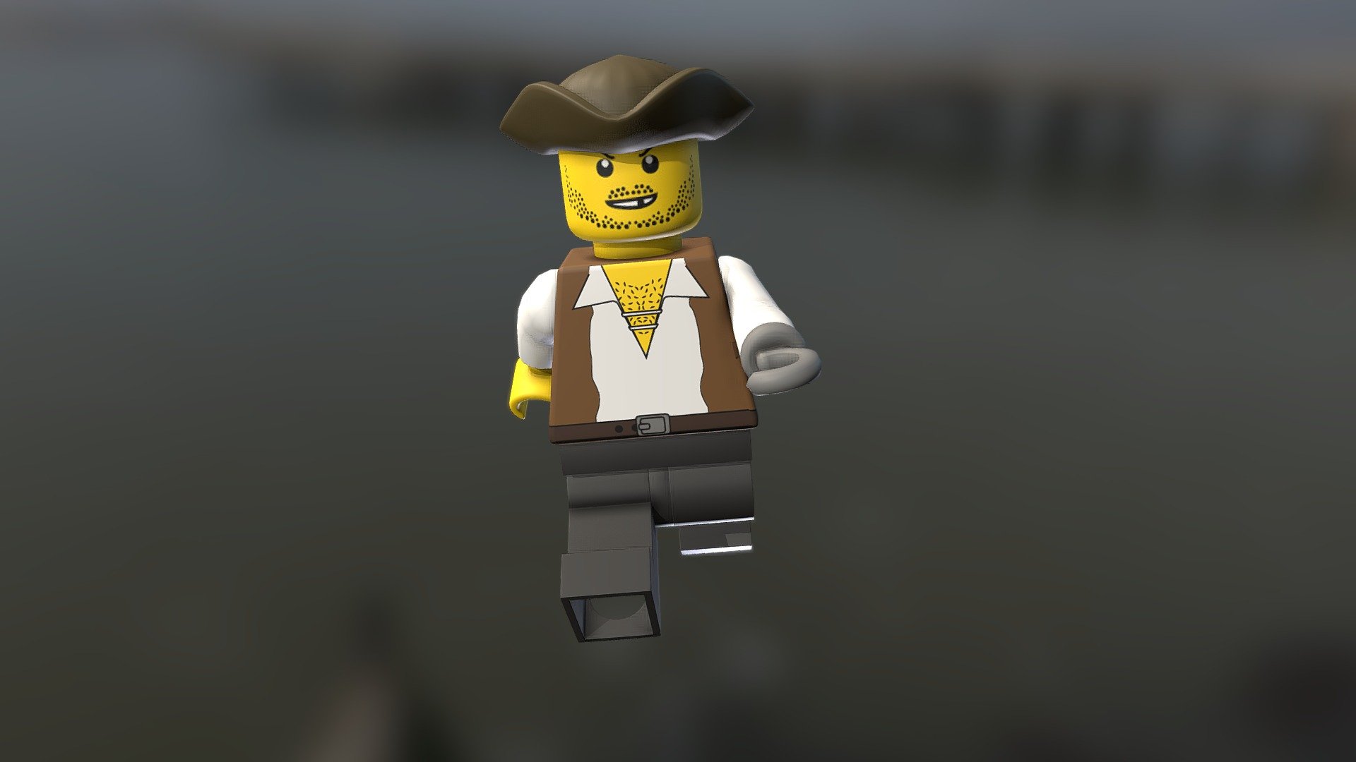Modeled 3D Lego character/textures in 3DS Max - 3D model by PaulSchmidt ...
