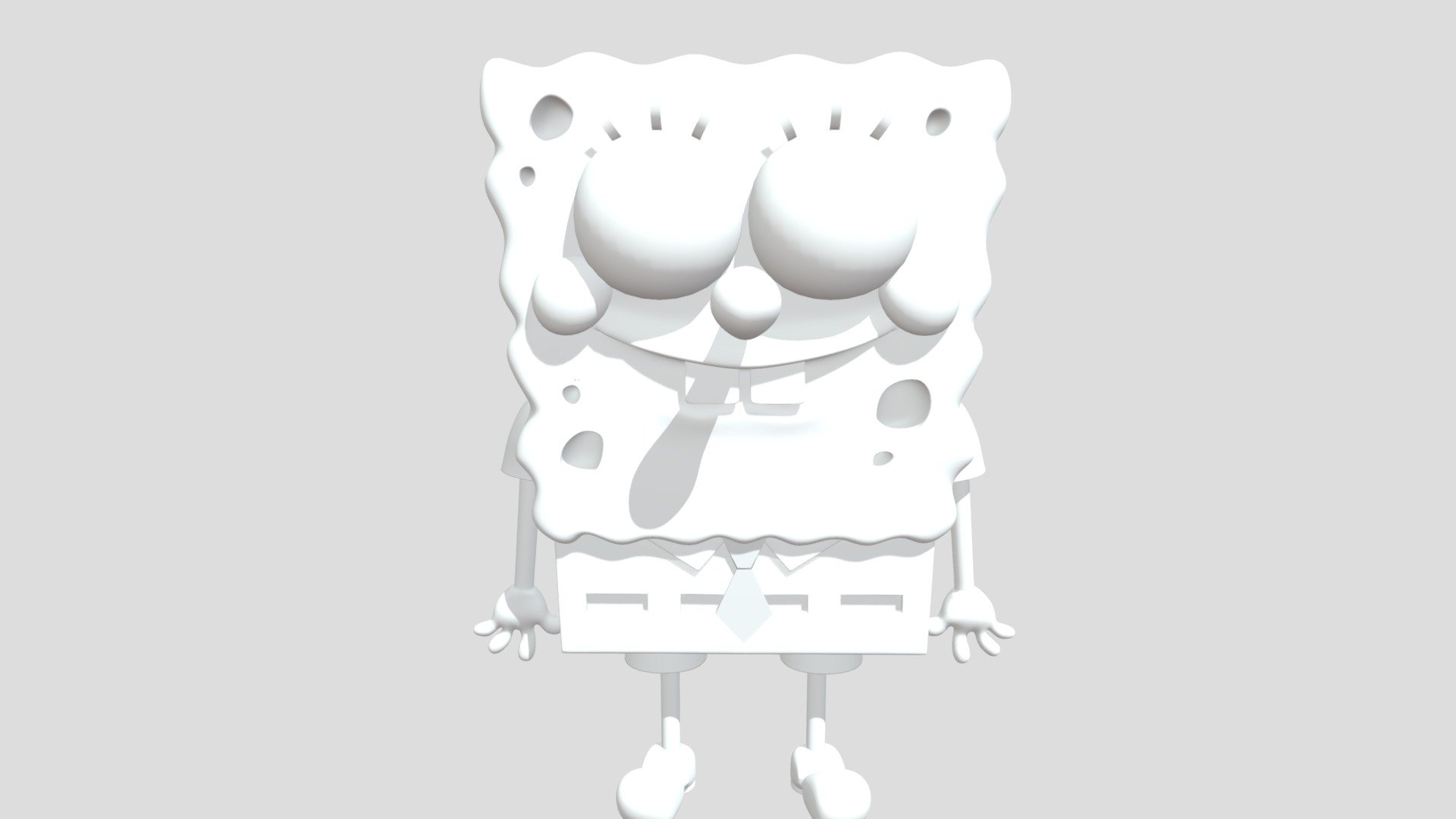 Spongebob Character 3D Model - Download Free 3D model by kensprogram ...