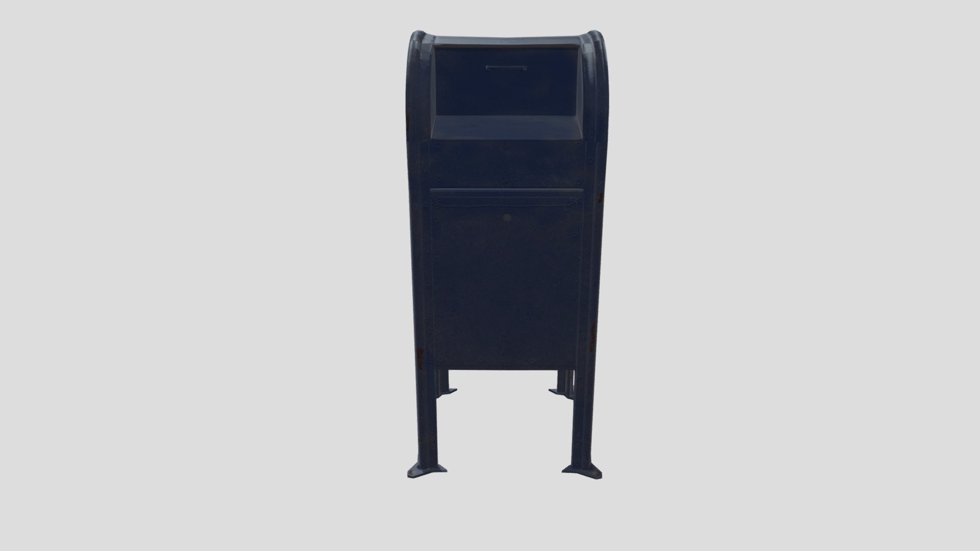 Low Poly Mailbox - 3D model by mattmiholics [3015f3e] - Sketchfab