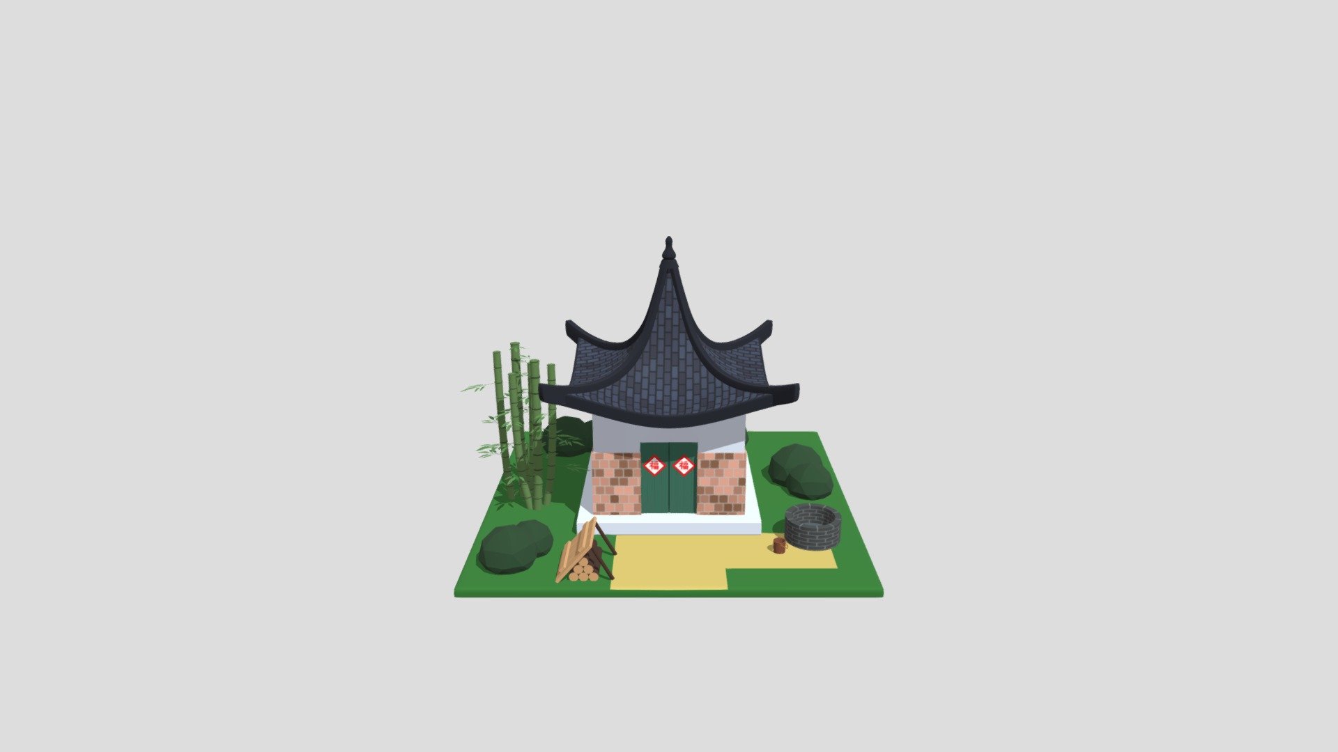 Goku's Childhood Home - Download Free 3D model by puppet_lee [301745d ...