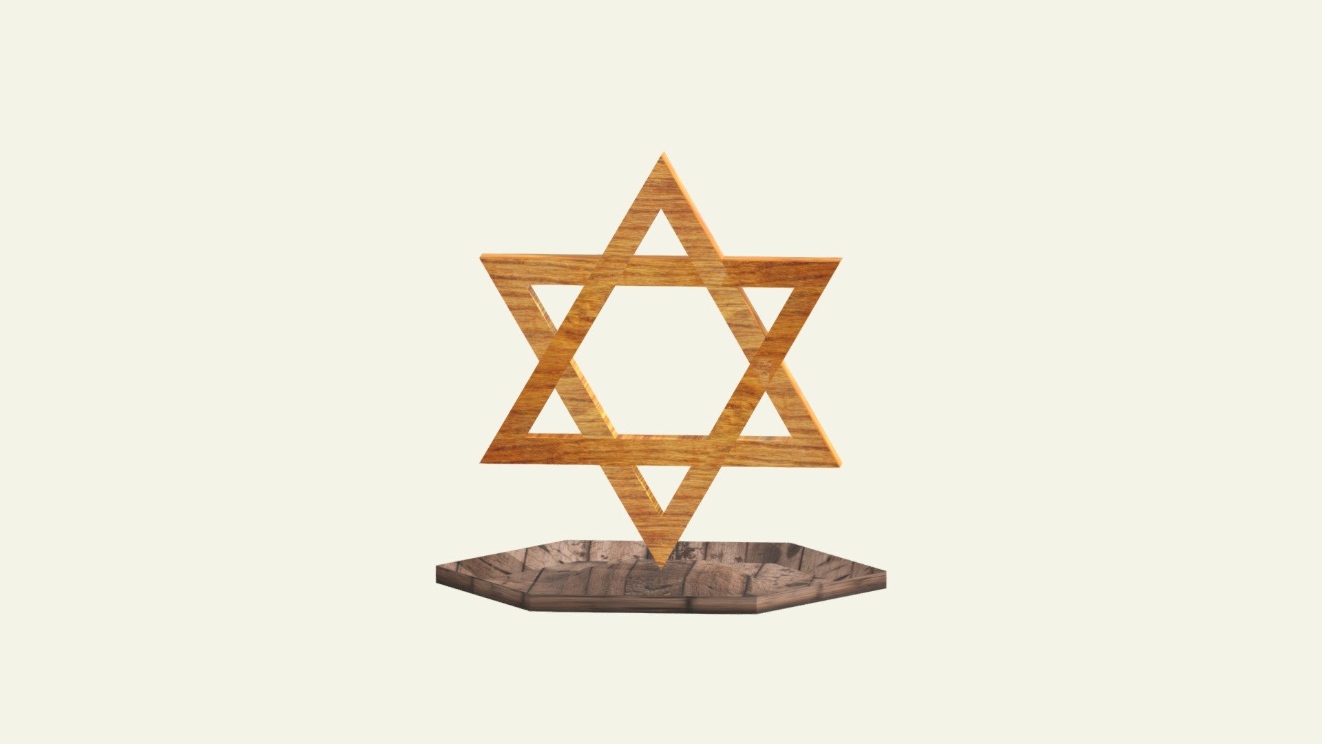 King David Star - Download Free 3D model by Bruno-T (@brunotapia ...
