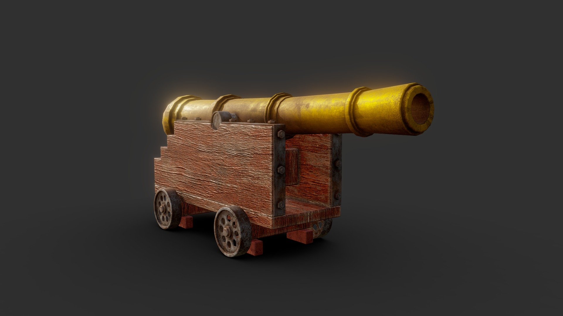 Cannon Weapon - Download Free 3D model by Ahmad Azizi (@azizi16 ...
