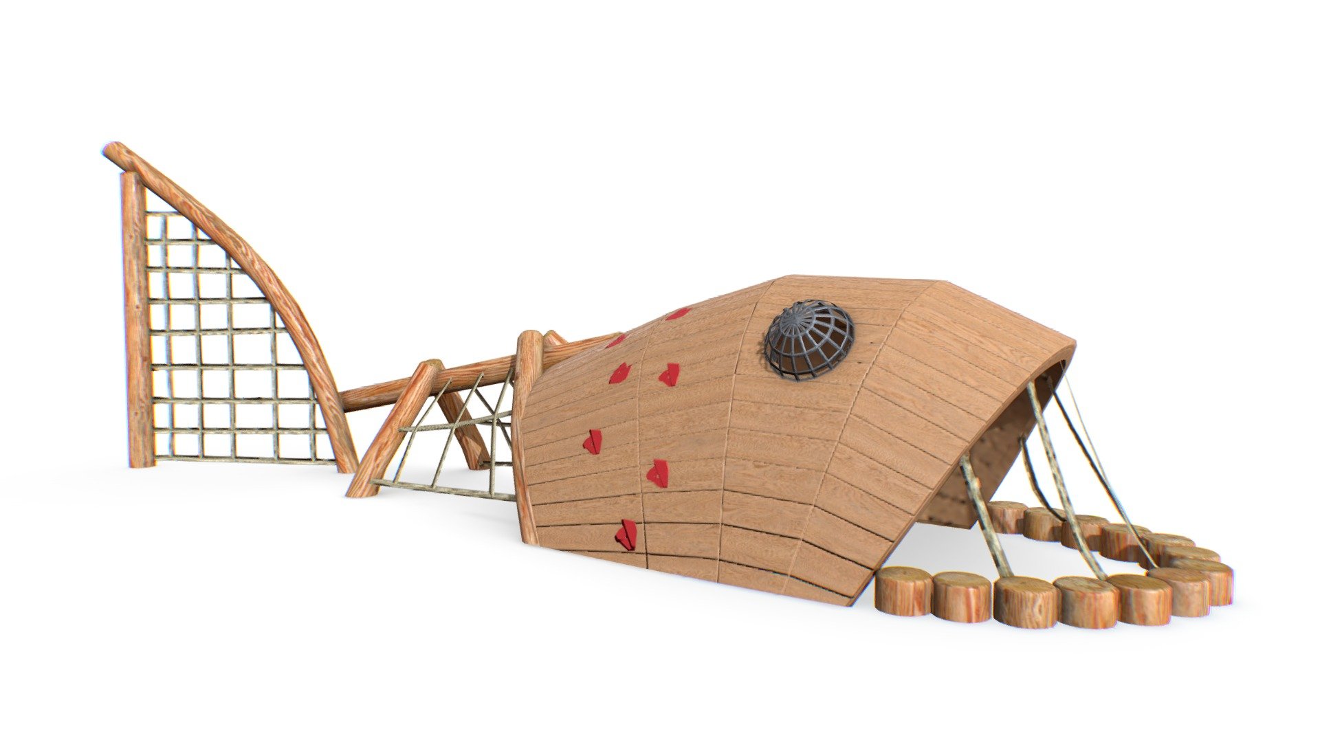 Whale_Playground - 3D model by BagRom [301ab06] - Sketchfab