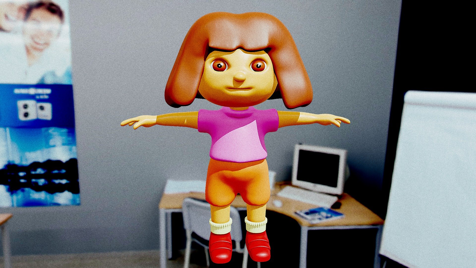 Dora - 3D model by herogamer0108 [301c3c8] - Sketchfab