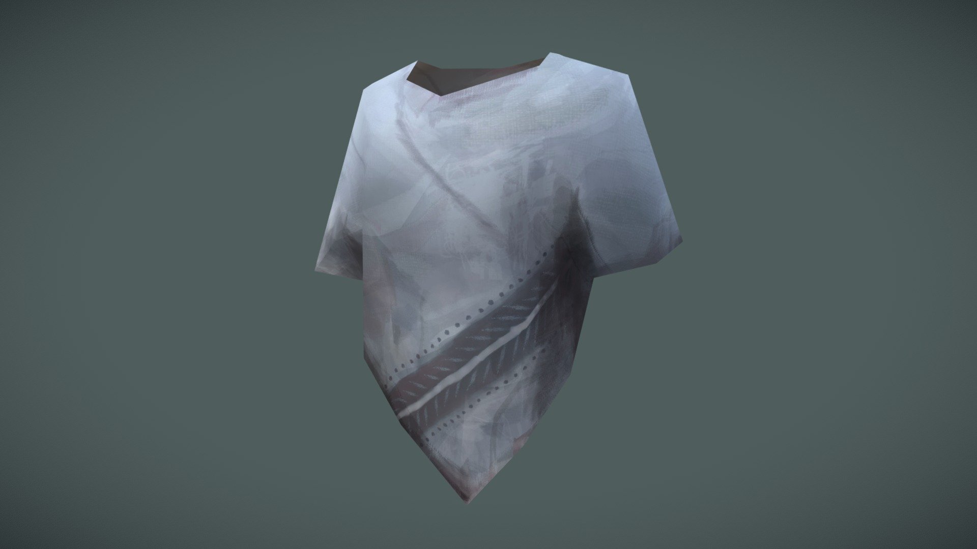 Poncho, Low Poly Handpainted - 3D model by captaincullen [301cdbb ...