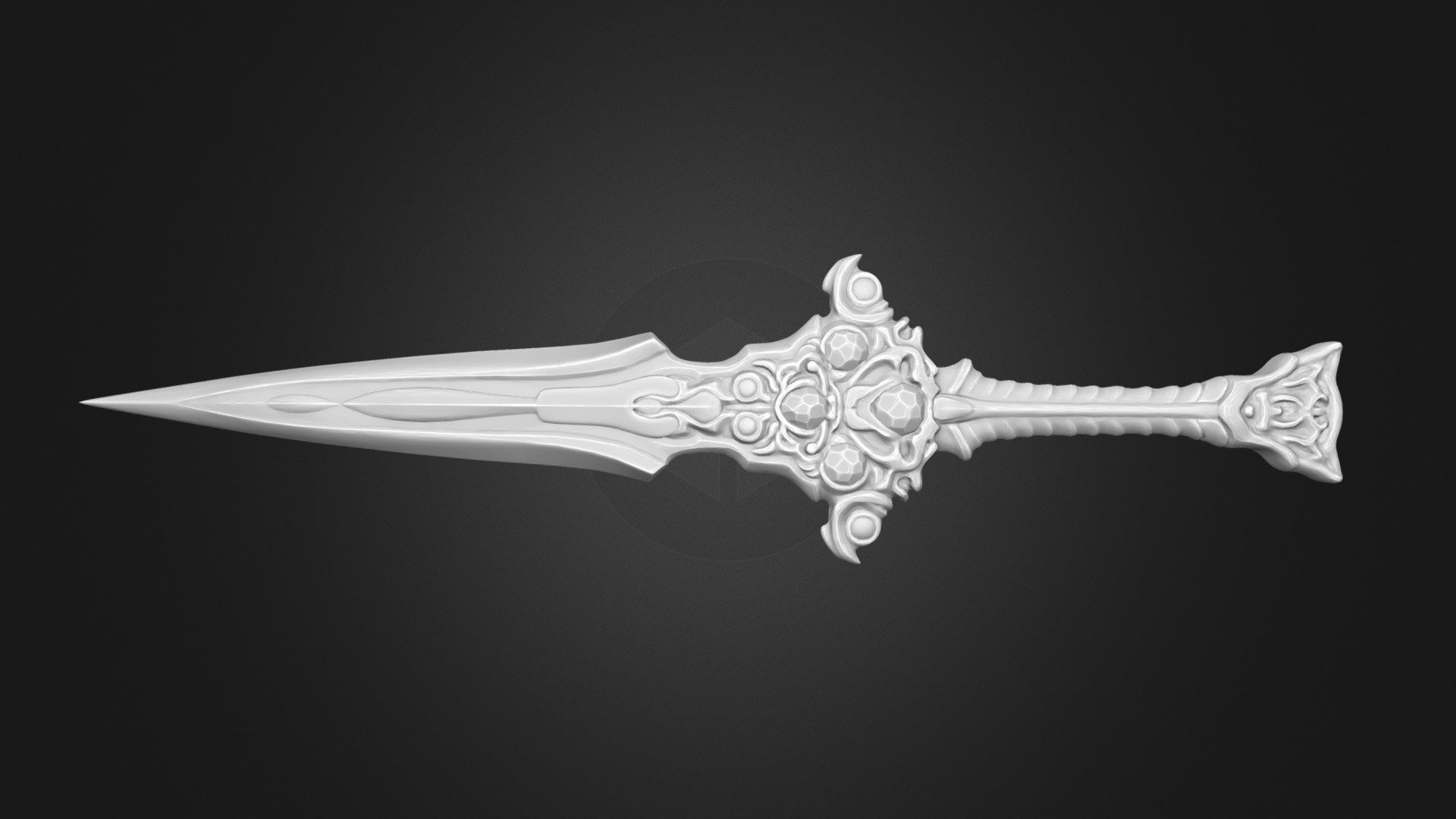 Four-Sky Blade Model For 3D Printer - Download Free 3D model by Yu ...