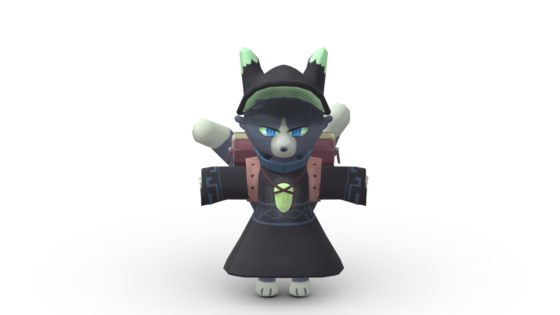 Magic Cat :3 - 3D model by Kii (@Kii.art) [301e948] - Sketchfab