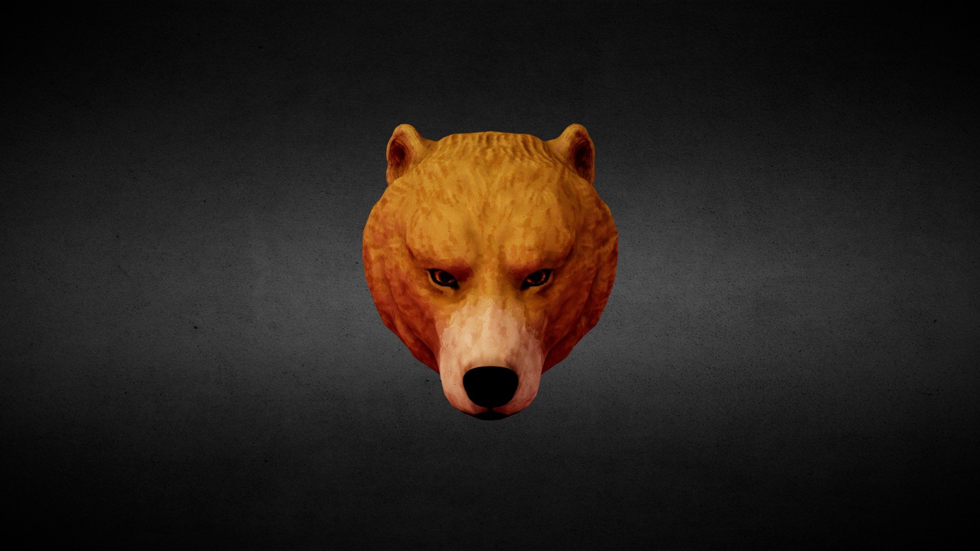 Stylized Bear Head - 3D model by eleanor.hyland [301eef9] - Sketchfab