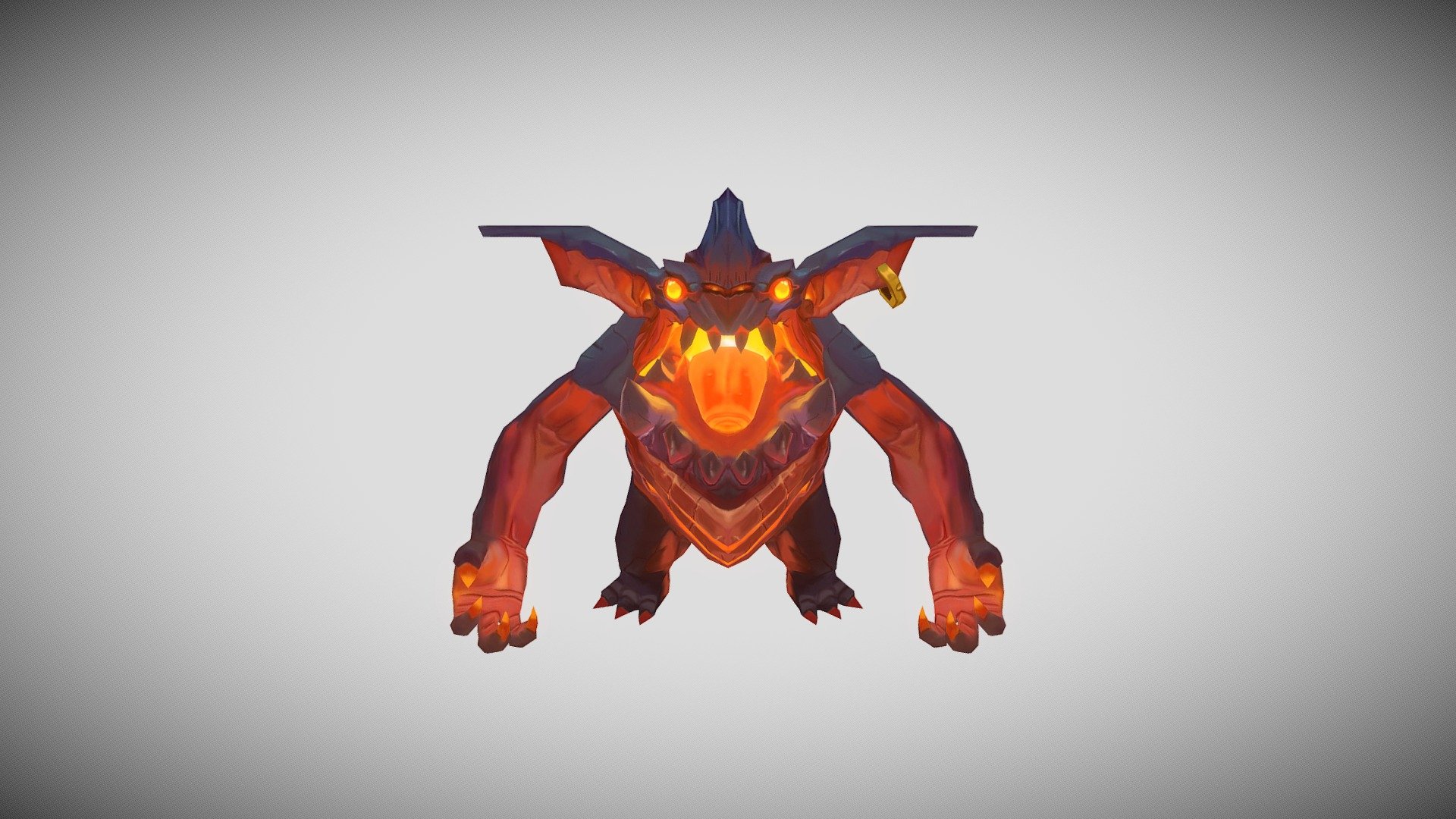 Imp from Darksider videogames. - 3D model by Miguel_Rauda [301ef2d ...