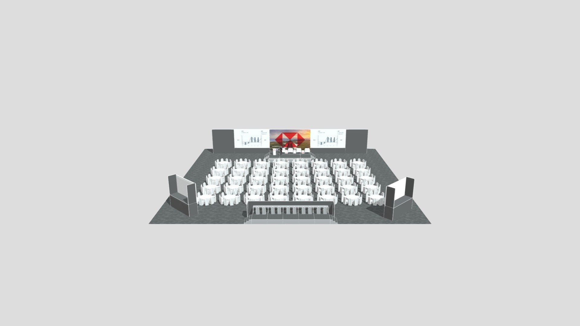 HSBC Market Outlook - 3D model by jsbautista08 [30215ed] - Sketchfab