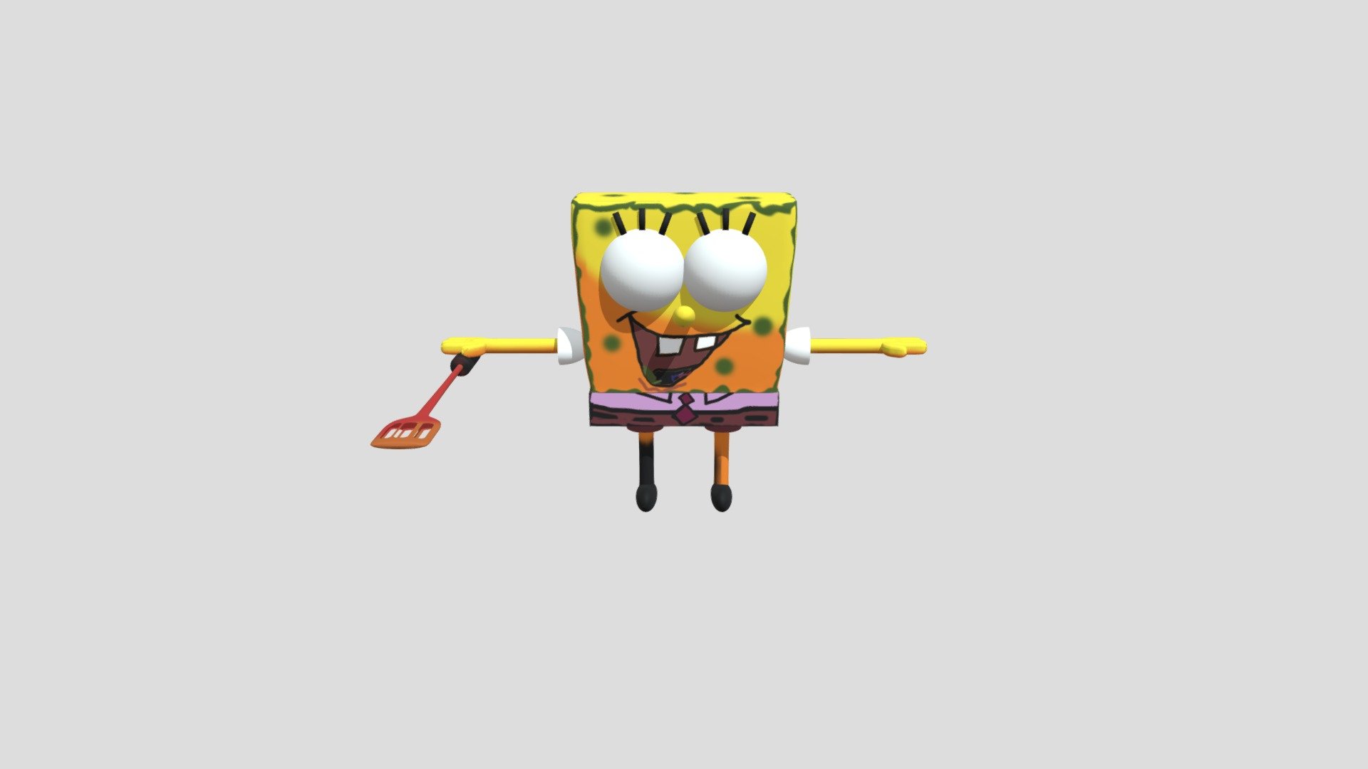 Spongebob 3d Model Download At Flynn Trenwith Blog