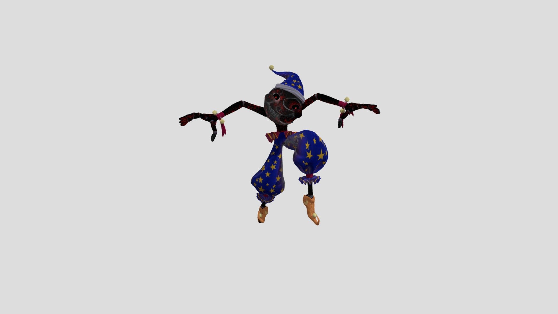 Blacklight Moon Man - 3D model by Zertax (@zertax4) [3025d71] - Sketchfab