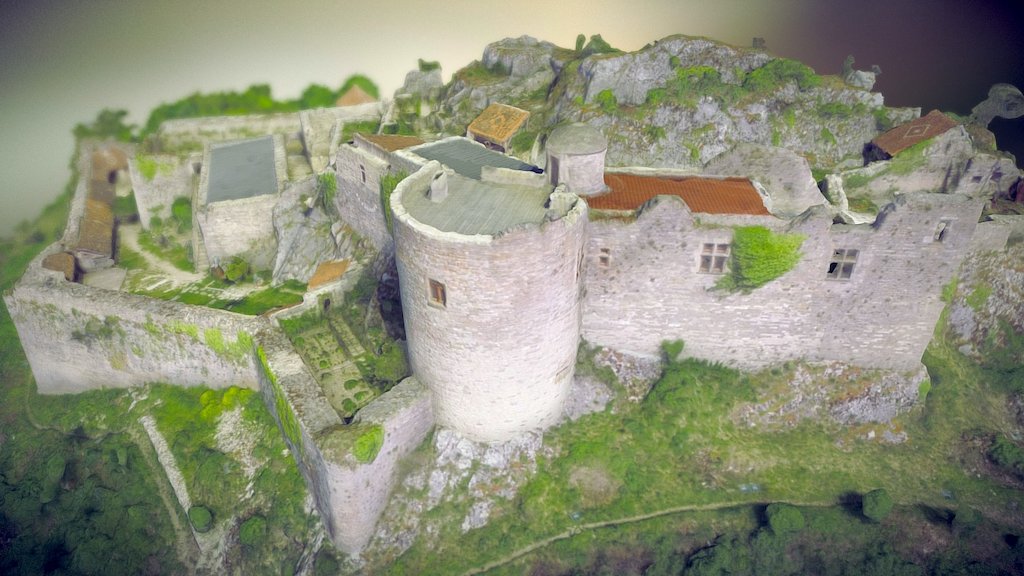 Château de Mâlain - France - Download Free 3D model by Yannoid (@y ...