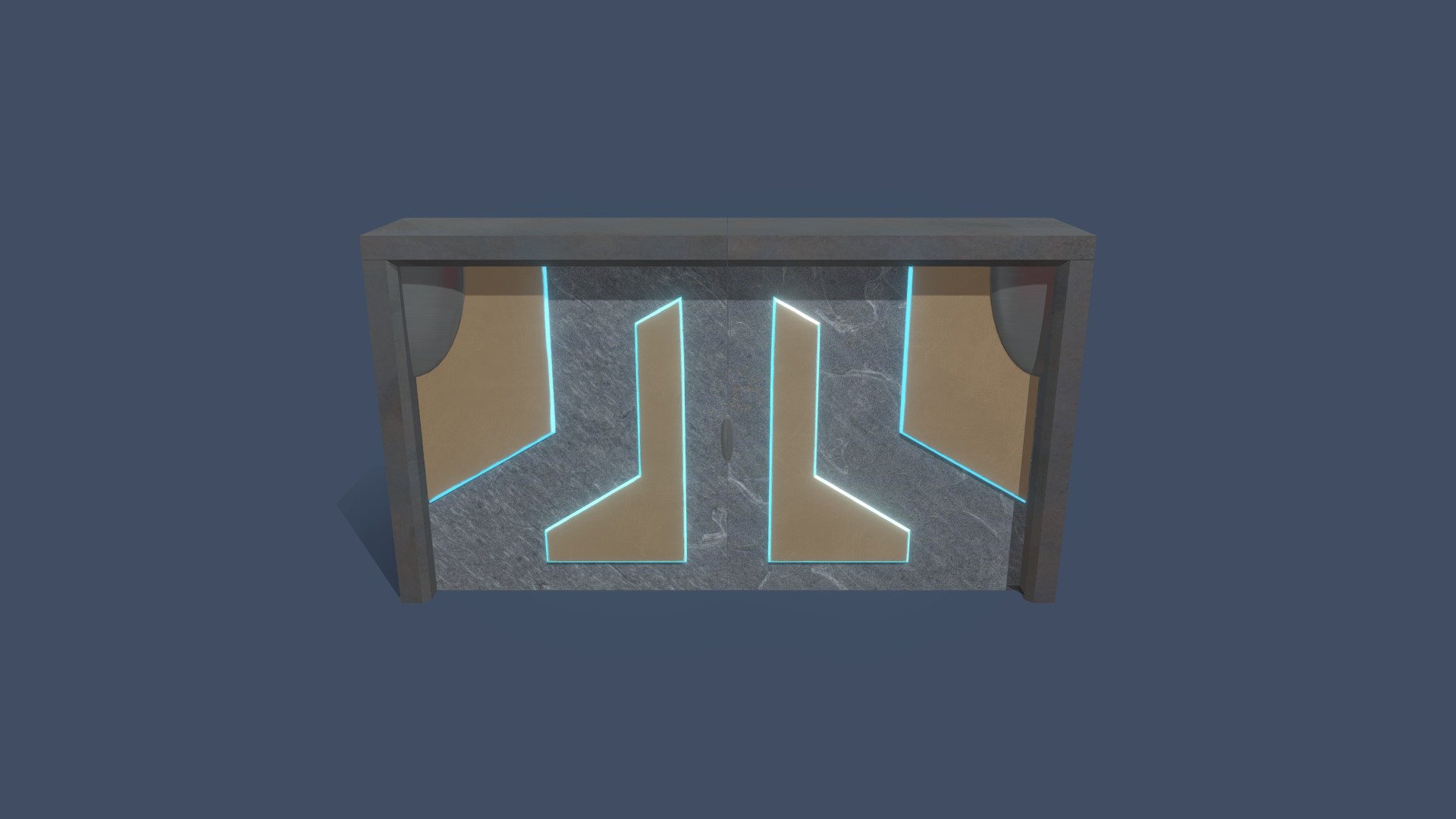 Scifi Door - 3D model by which_wayfinder [3027090] - Sketchfab