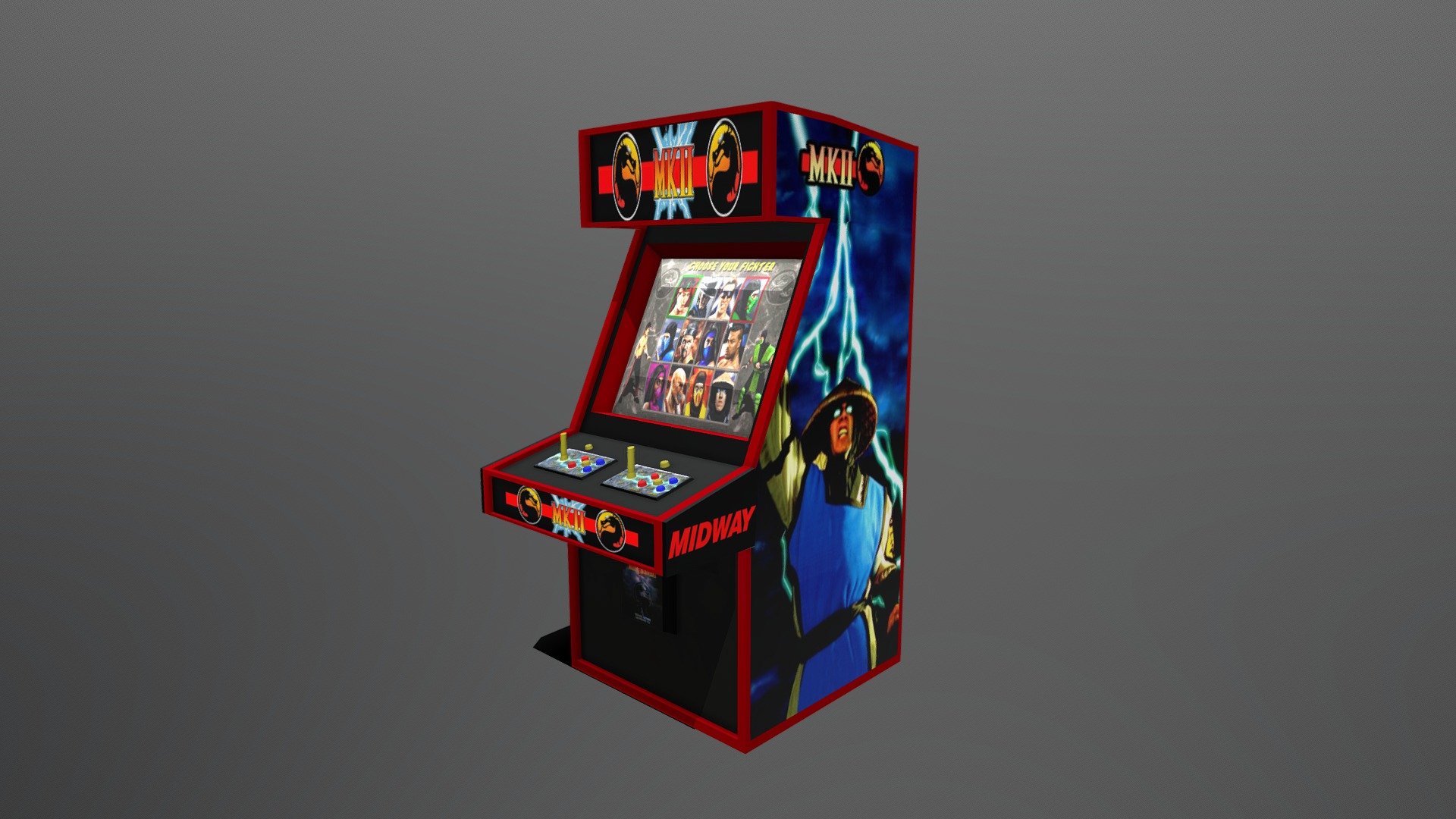 Arcade Machine - 3D model by SamRi (@Samiri) [3027824] - Sketchfab