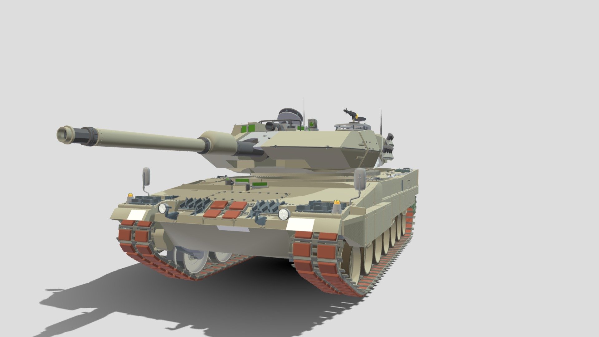 Tank Leopard 2 - Download Free 3D model by Carlos.Maciel [30283fc ...