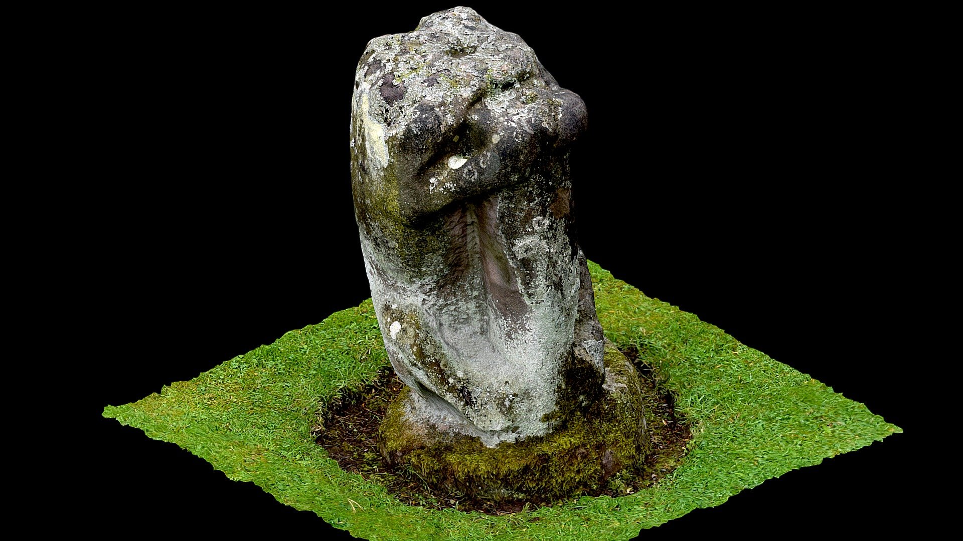 Bear sculpture 1, Dacre, Cumbria - 3D model by Kenneth Lymer (@klymer41 ...
