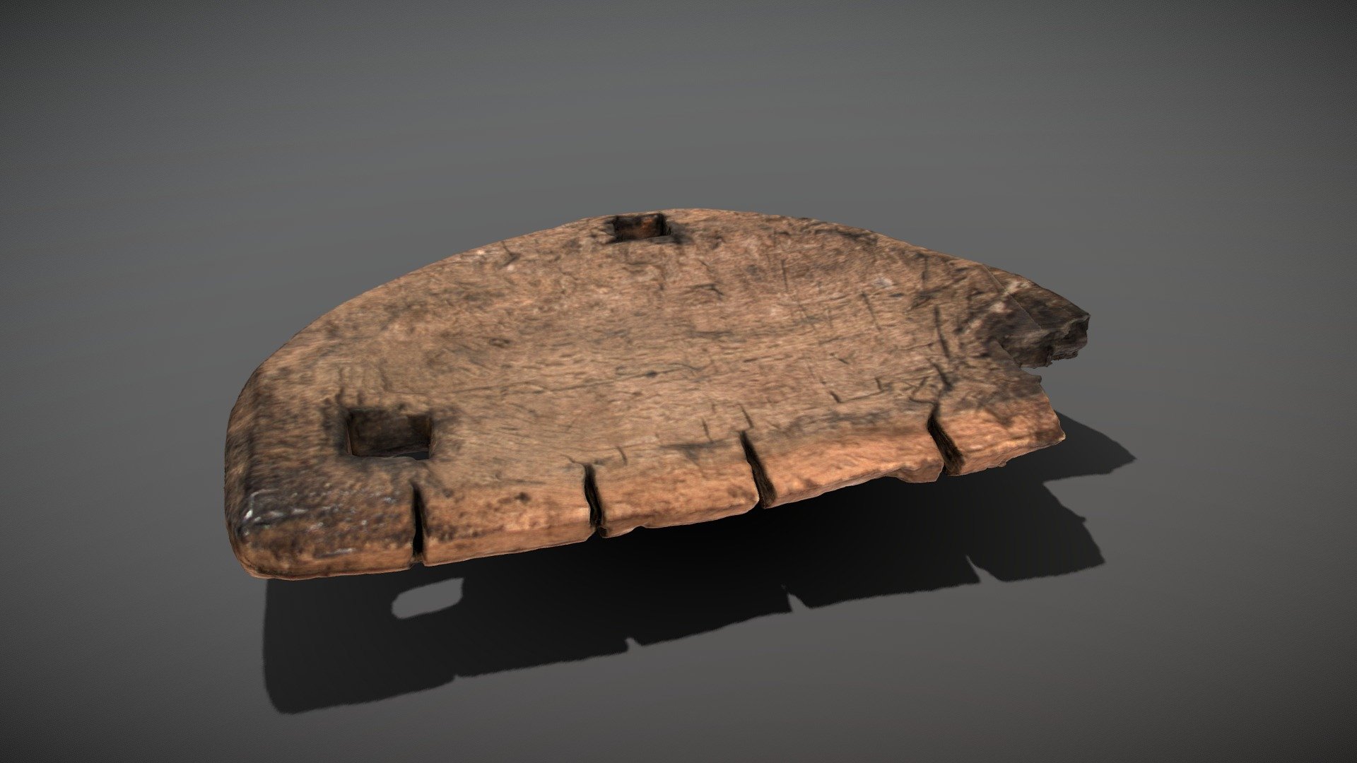 Roman Milking Stool - 3D model by Rhys Williams (Teesside University ...