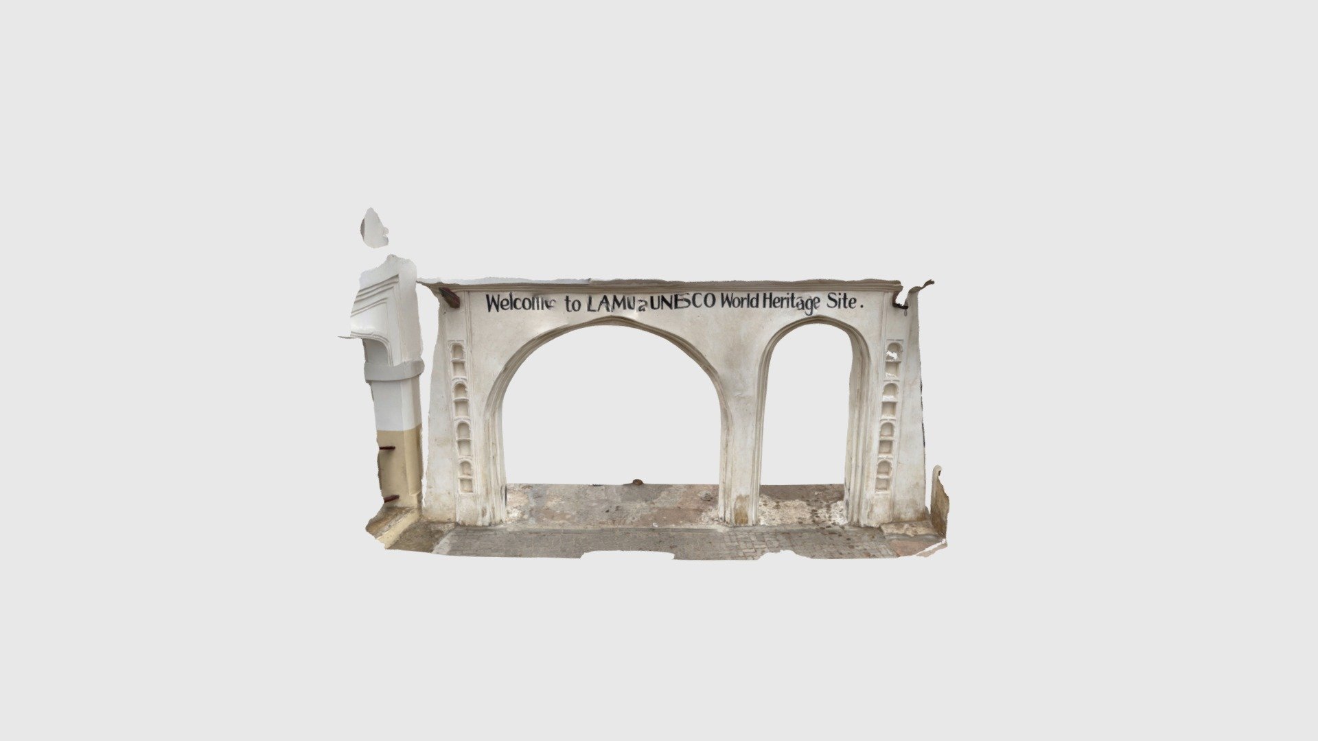 Lamu Town Sq Arch - Download Free 3D model by bckface [302b86f] - Sketchfab