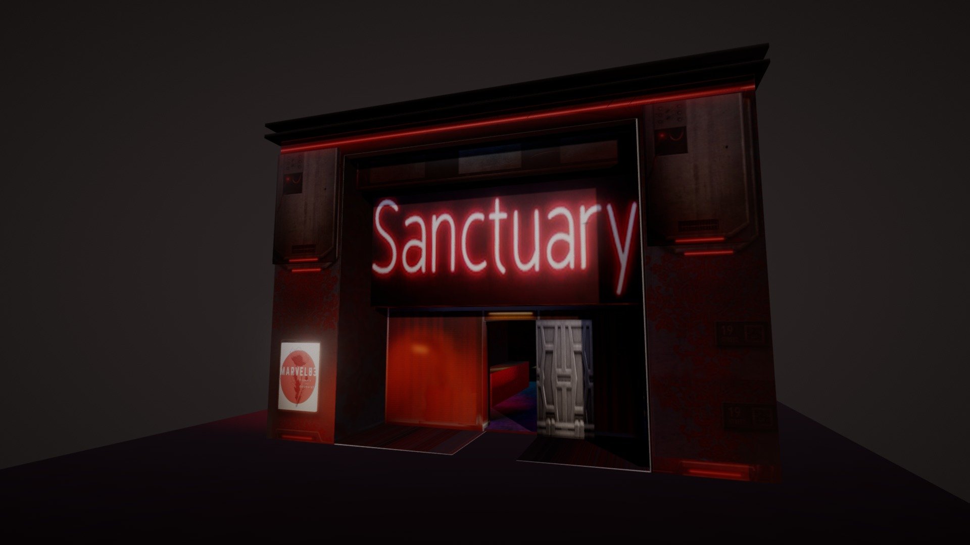 Sanctuary - Download Free 3D model by tl0615 [302d63d] - Sketchfab