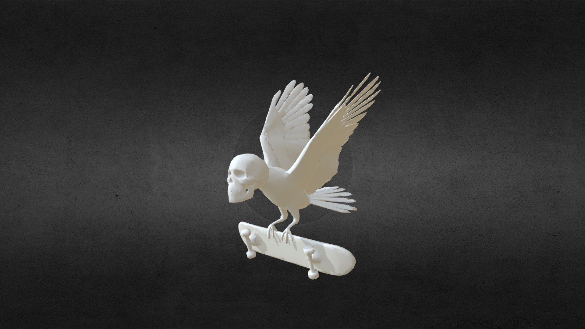 Skate Bird - 3D model by Nikita.Hudyakov [302ea3d] - Sketchfab